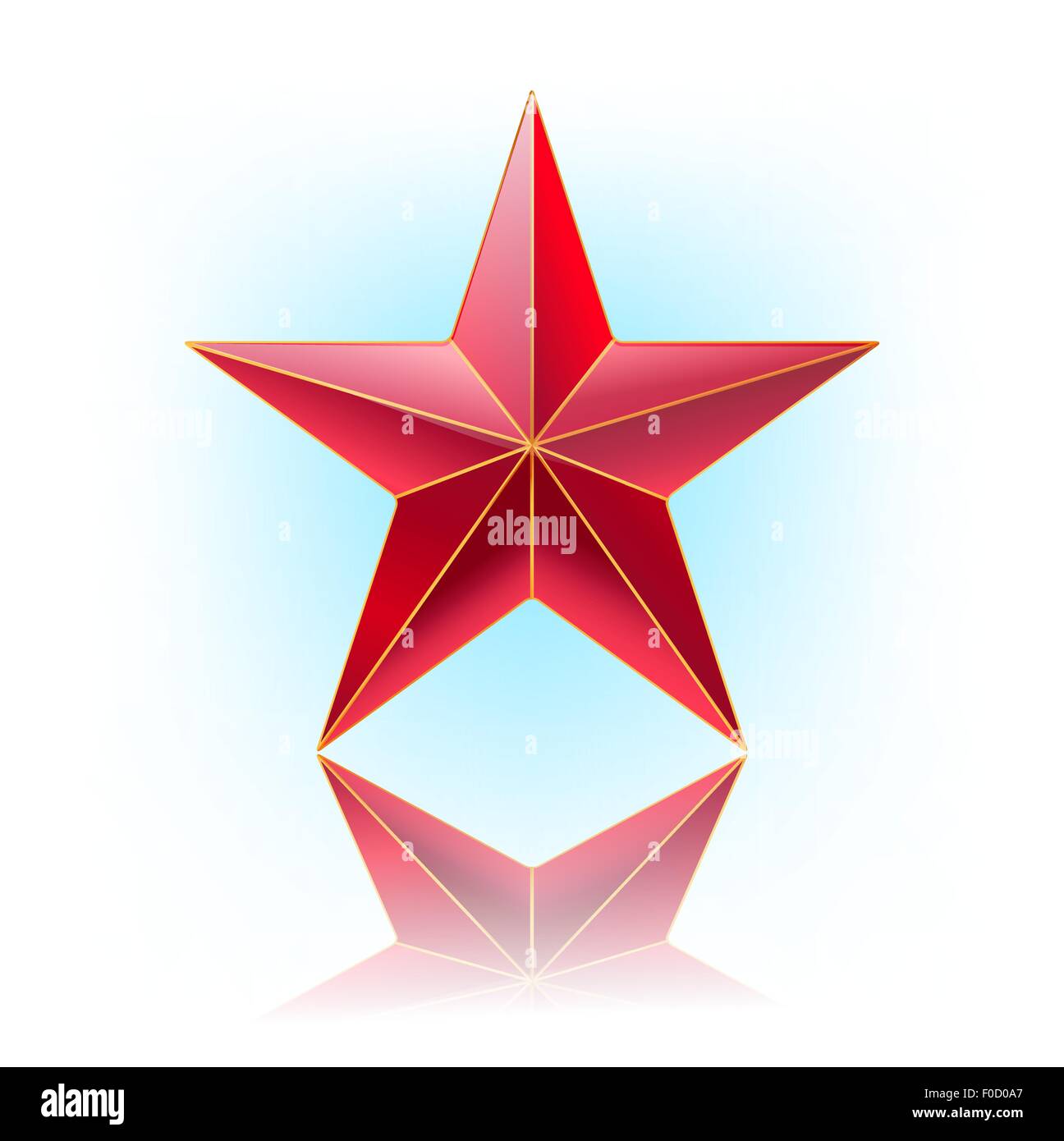 vector illustration of red star Stock Vector Image & Art - Alamy
