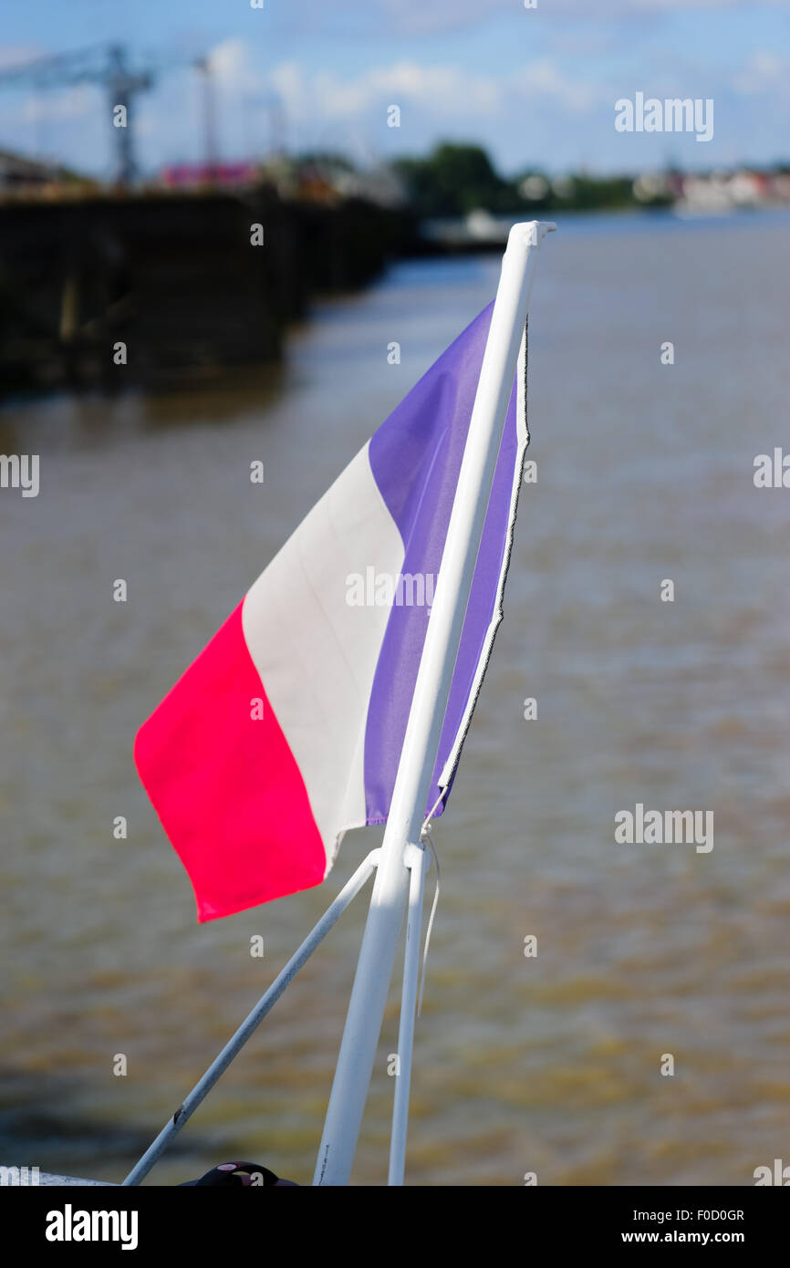 French flag boat hi-res stock photography and images - Alamy