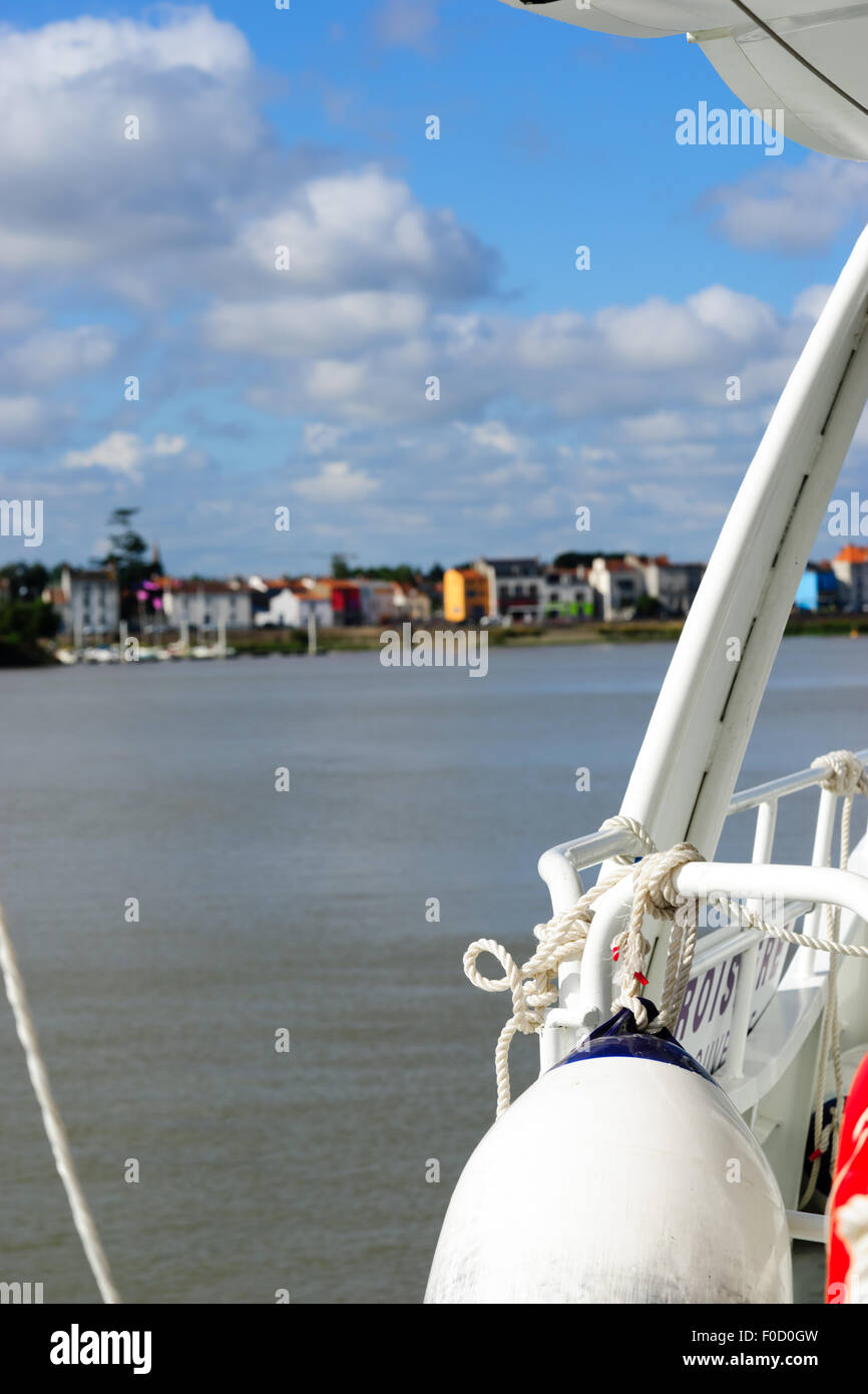 View from boat Stock Photo - Alamy