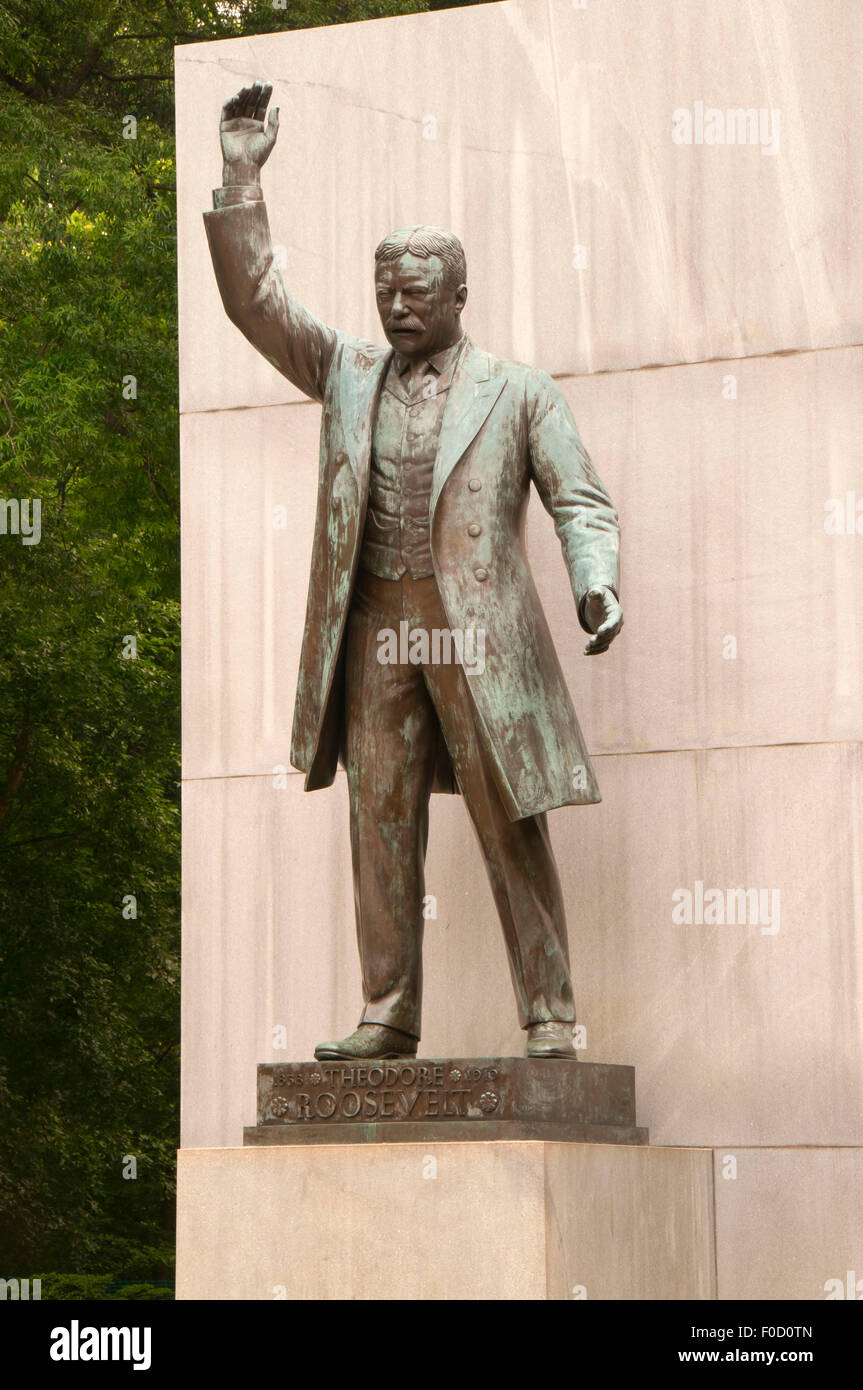 Roosevelt Statue, Theodore Roosevelt National Memorial, District of ...