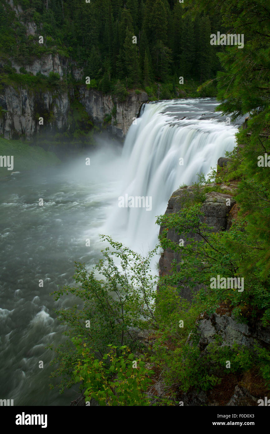 Upper Mesa Falls, Mesa Falls Scenic Byway, Targhee National Forest ...