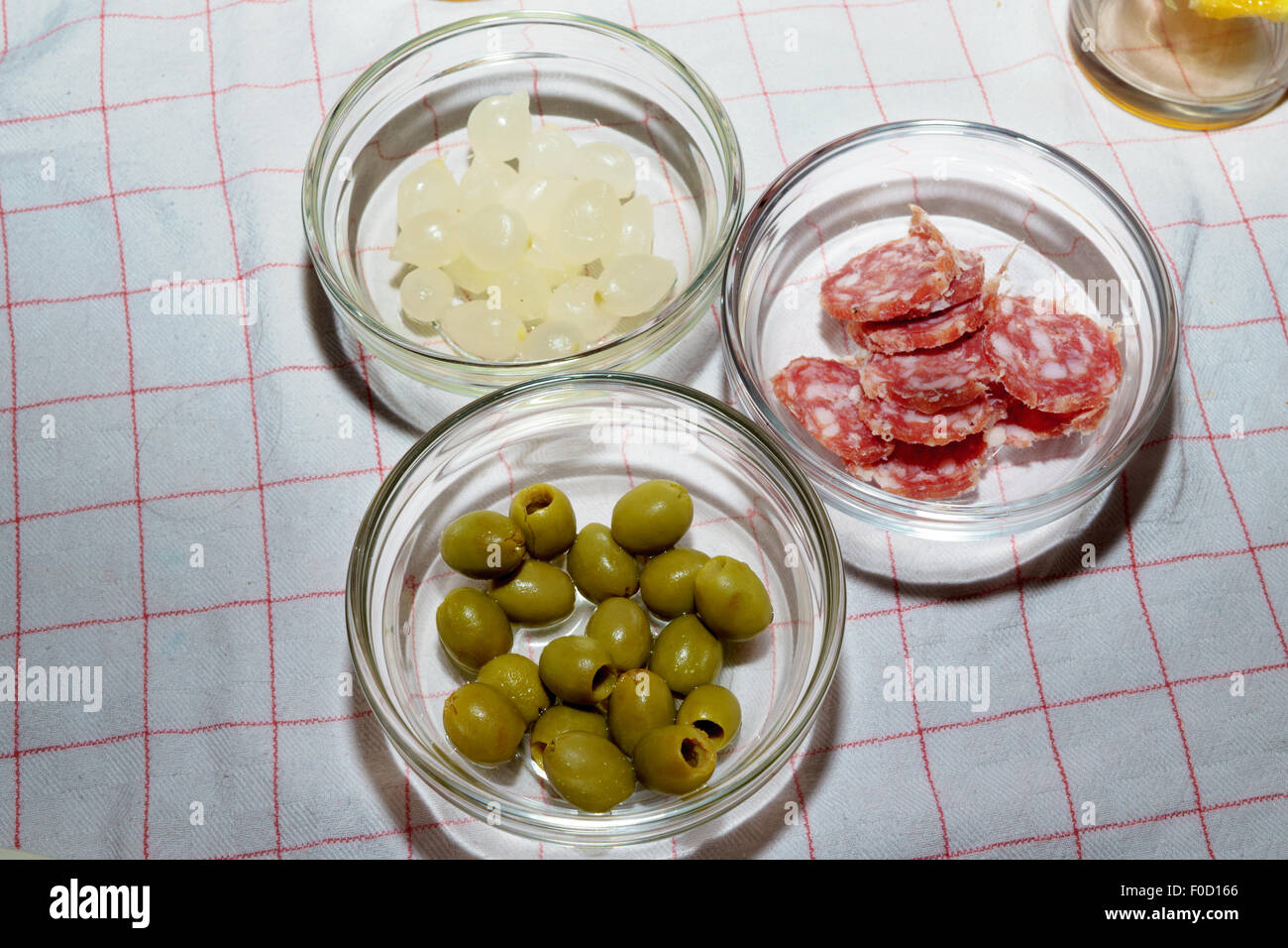September appetizer and breakfast, set table, table foods Stock Photo ...