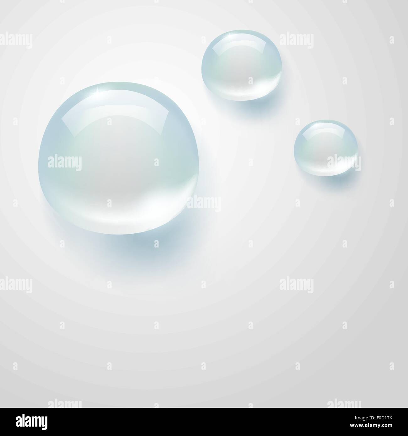 Drops water raindrops on Stock Vector Images - Alamy