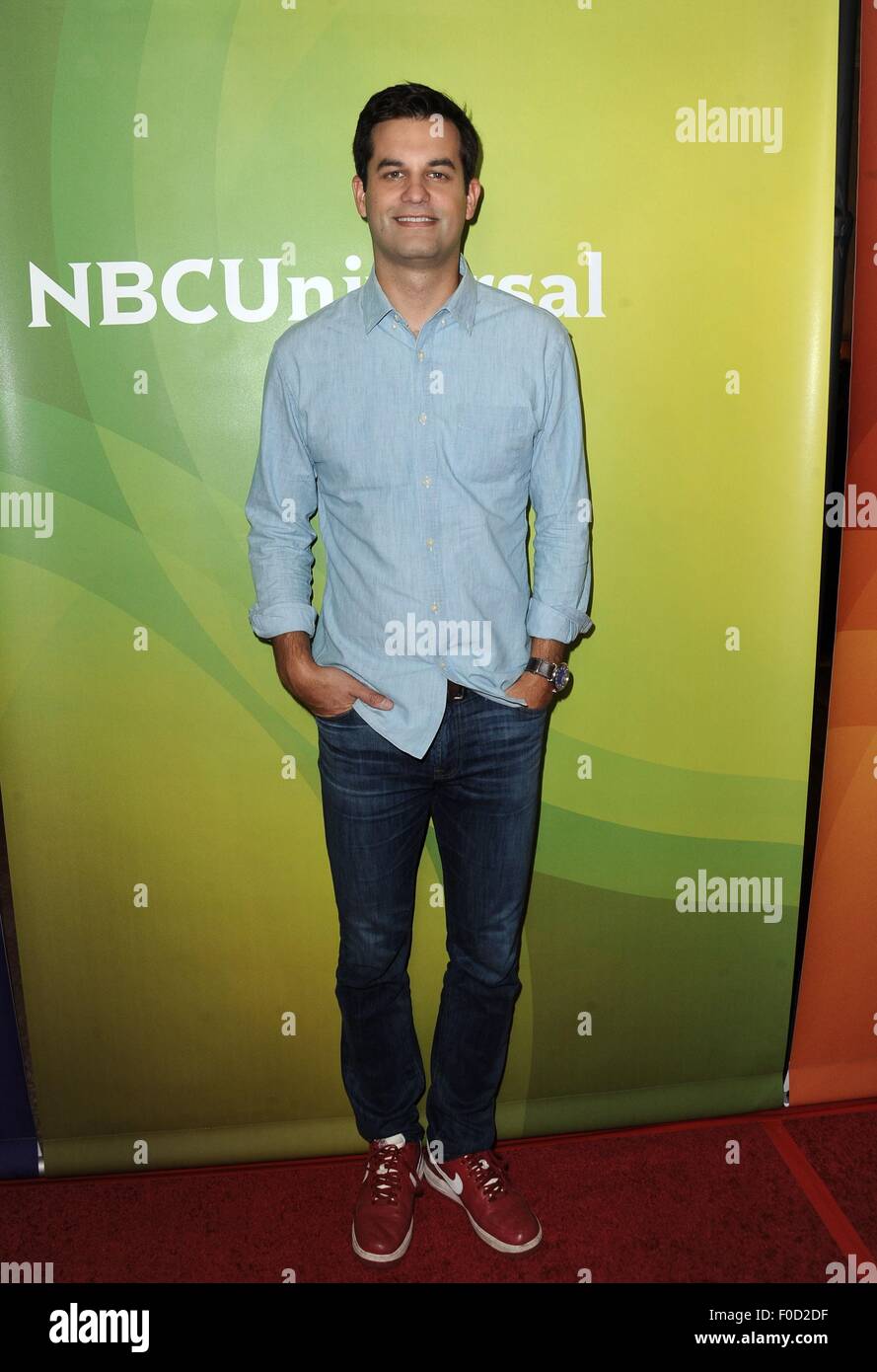 Beverly Hills, CA. 12th Aug, 2015. Michael Kosta at arrivals for TCA ...