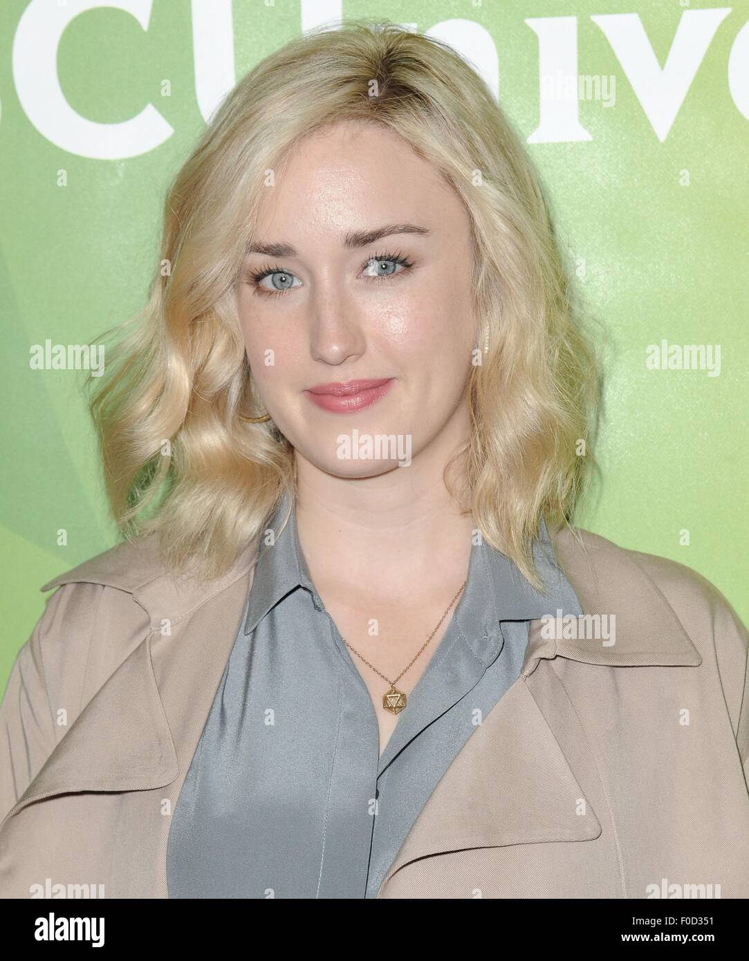 Beverly Hills, CA. 12th Aug, 2015. Ashley Johnson at arrivals for TCA ...
