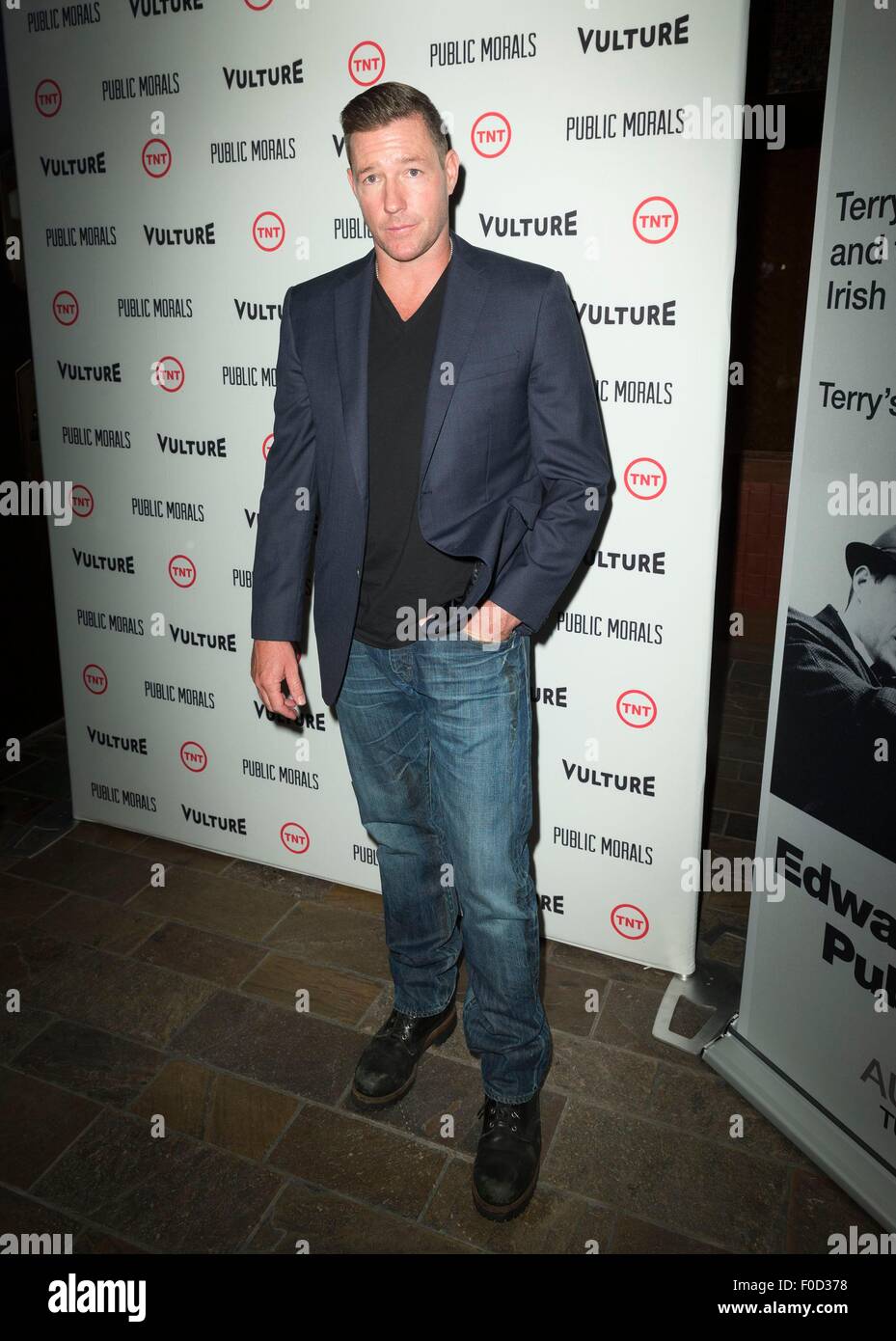 New York, NY, USA. 12th Aug, 2015. Edward Burns at arrivals for PUBLIC ...