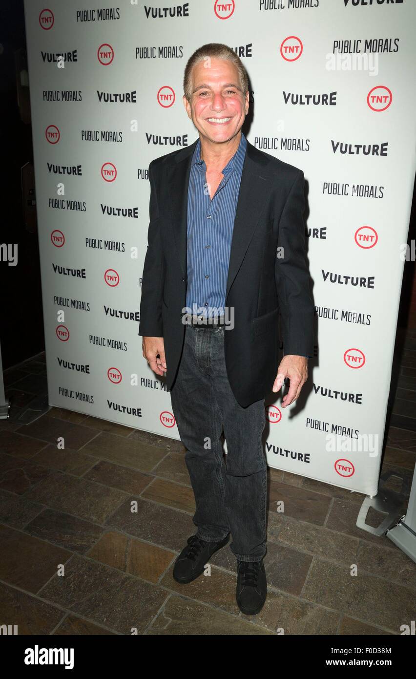 New York, NY, USA. 12th Aug, 2015. Tony Danza at arrivals for PUBLIC ...