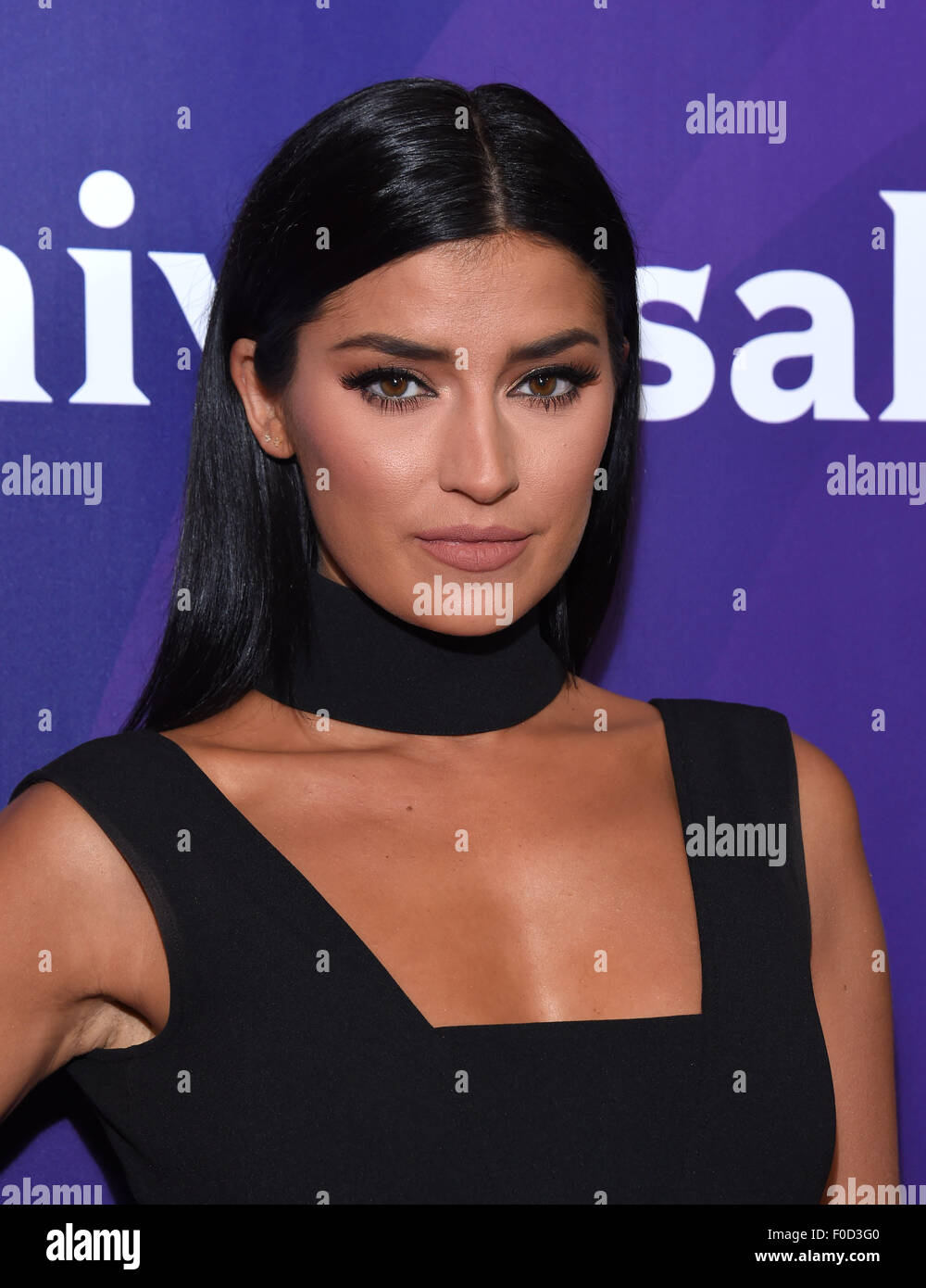 Beverly Hills, California, USA. 12th Aug, 2015. Nicole Williams arrives ...