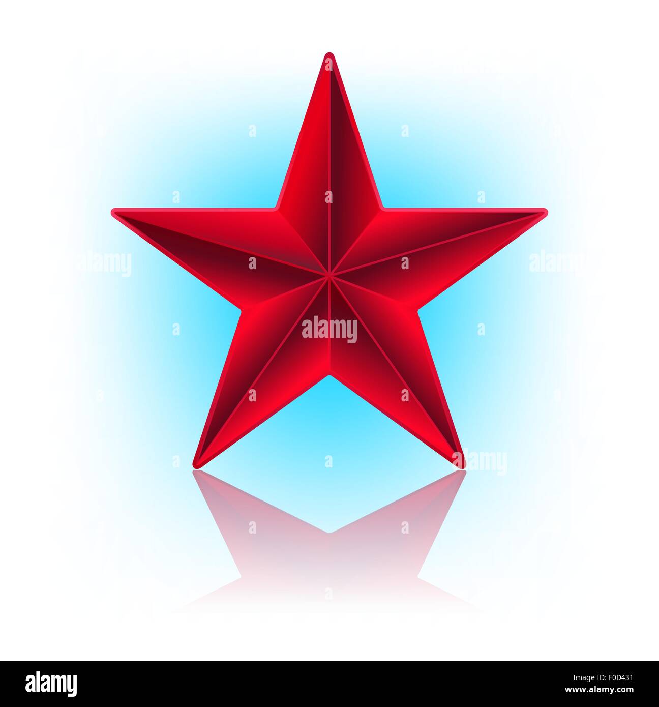 vector illustration of red star Stock Vector Image & Art - Alamy