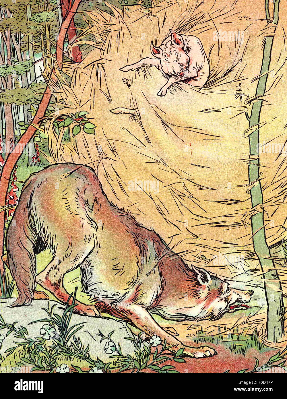 Wolf Blowing House Down Big Bad Wolf Slot Real Money Slot | Demo