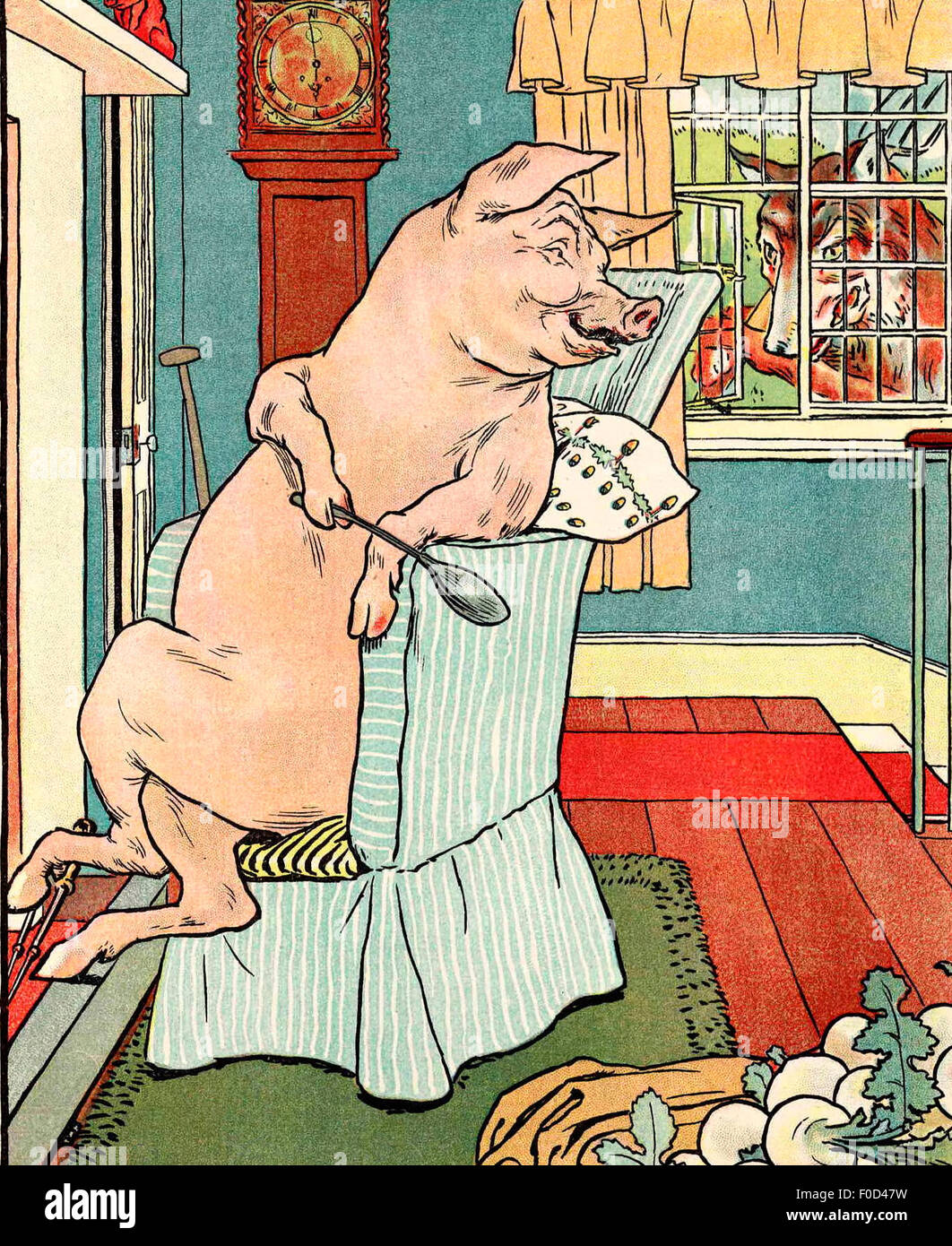 Three Little Pigs Wolf Pot