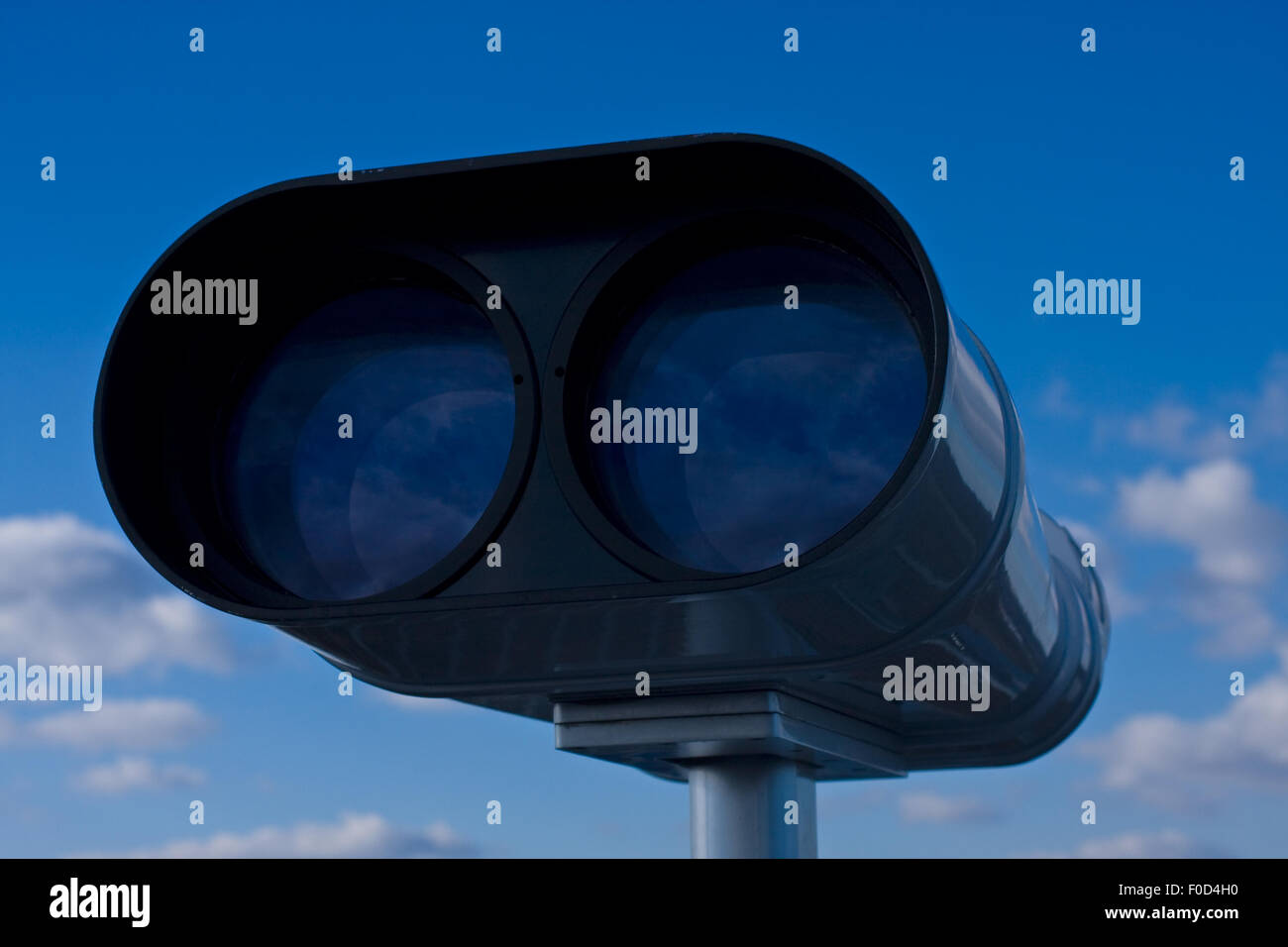 Coin Operated Binocular front view Stock Photo - Alamy