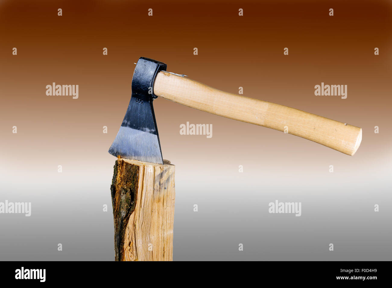 ax, tools for cutting wood, isolated on white background Stock Photo ...