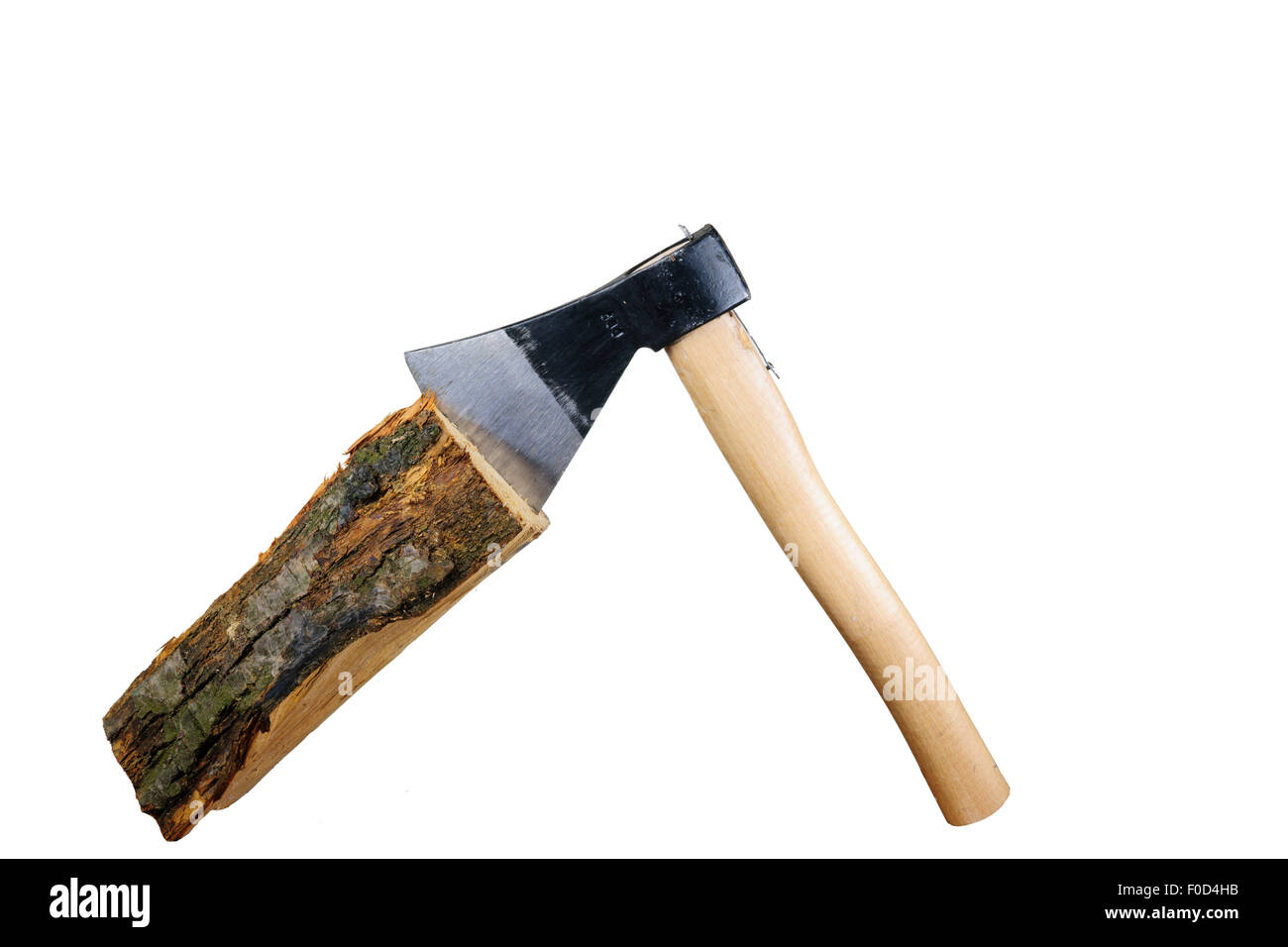 ax, tools for cutting wood, isolated on white background Stock Photo ...