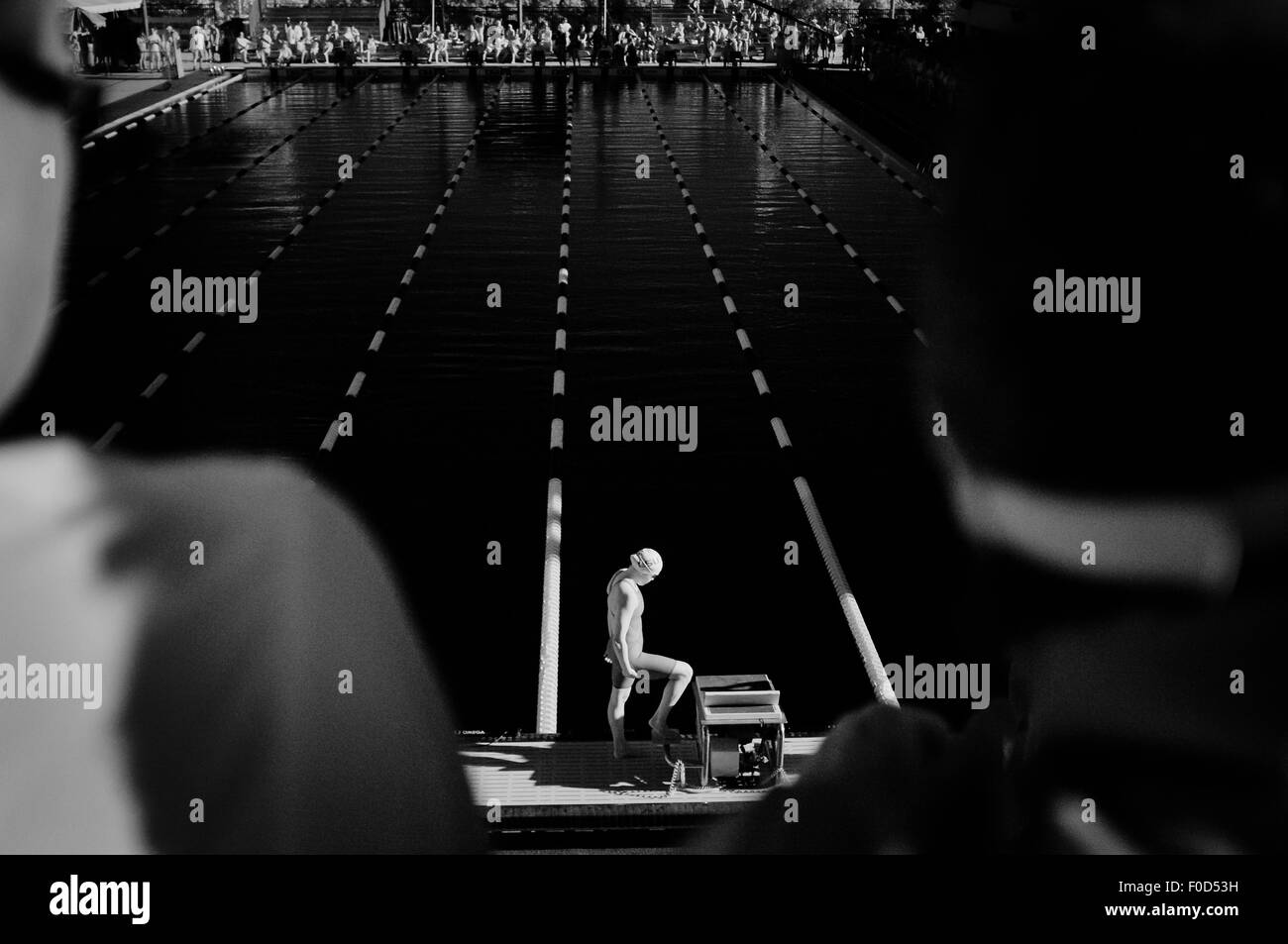 March 12, 2015 - Infrared photographs of the Phillips 66 National Swim ...