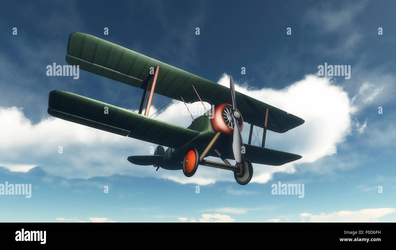 Concept biplane hi-res stock photography and images - Alamy