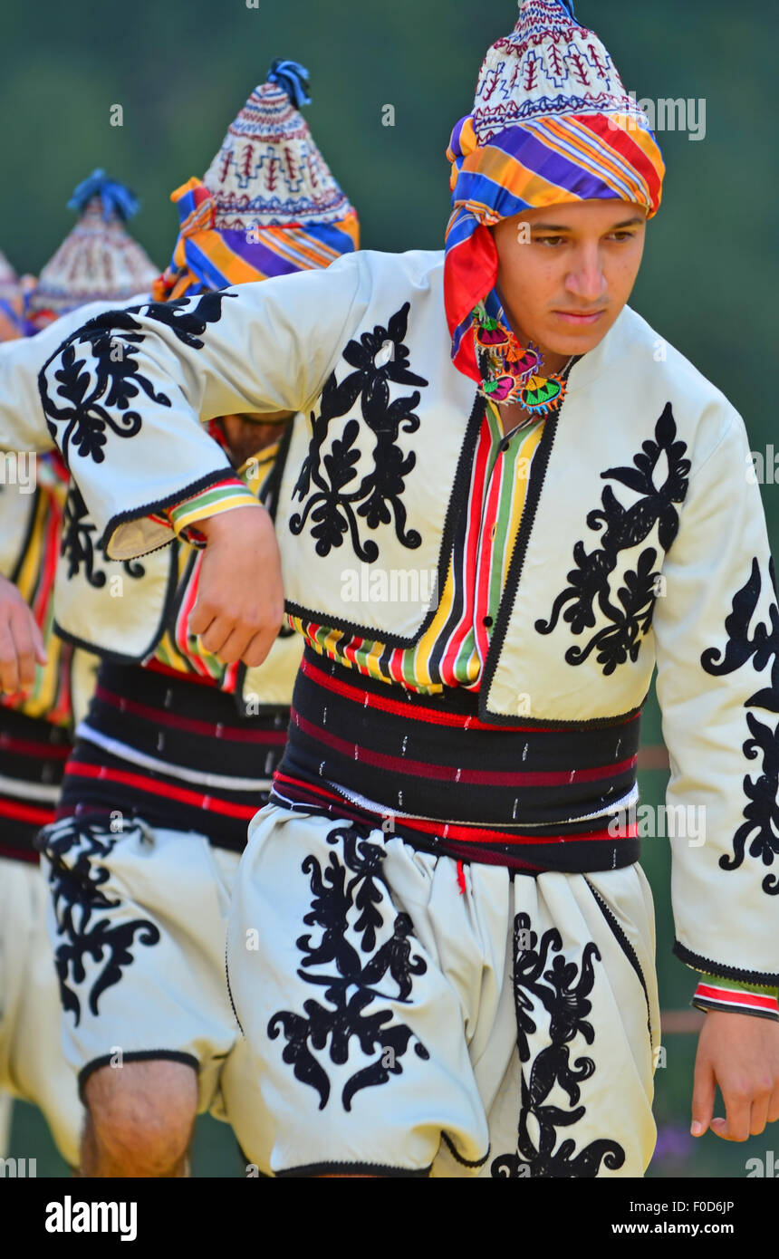 Turkish dancers from Bozdaglar performing at the CIME festival in ...