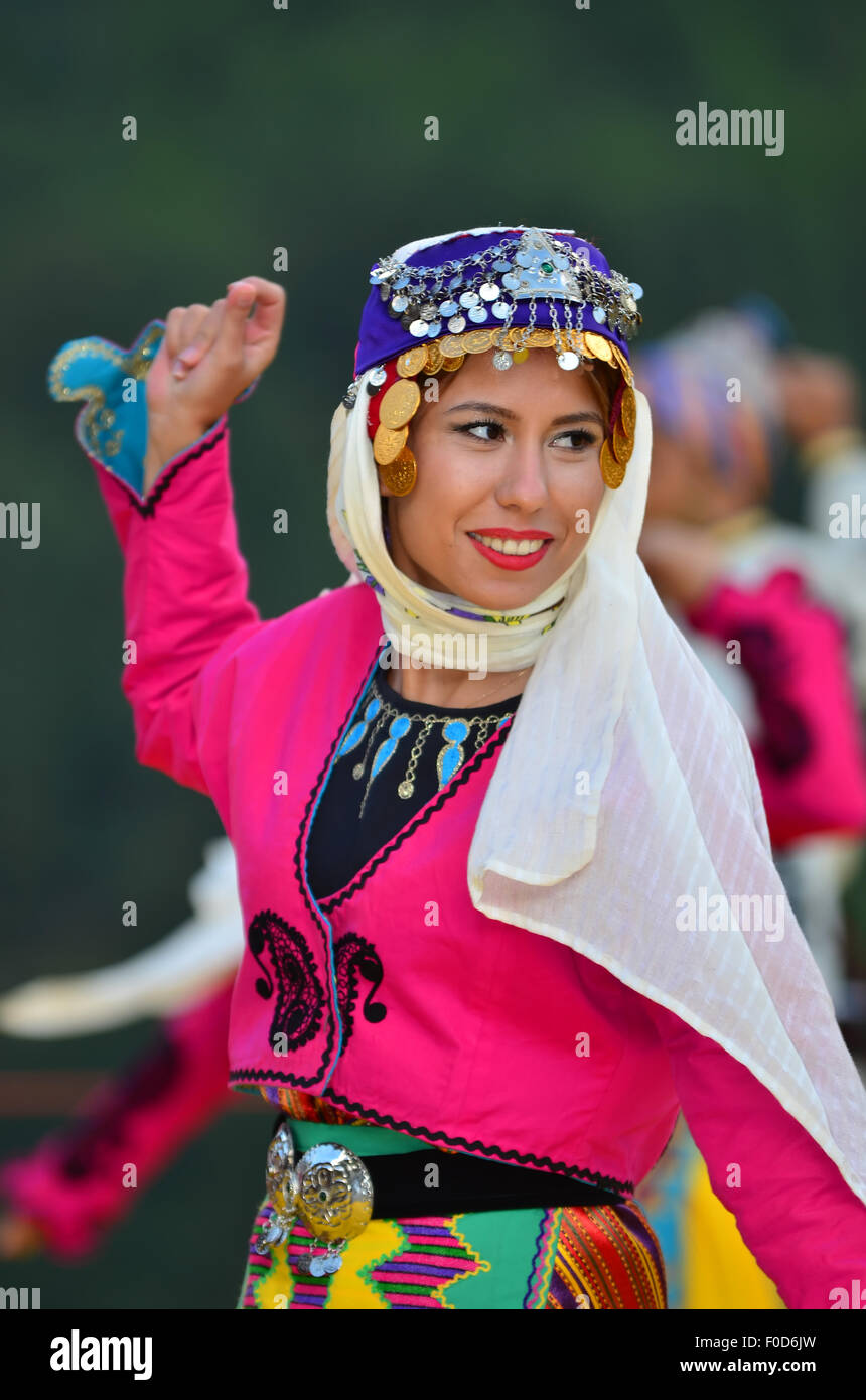 Turkish dancers from bozdaglar in hi-res stock photography and images ...