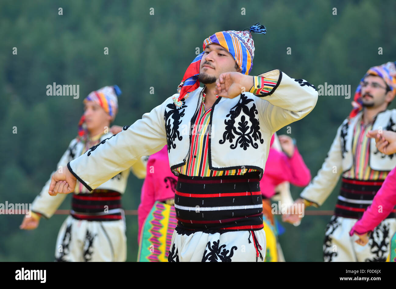 Turkish dancers from Bozdaglar in the CIME mountain culture Festival ...