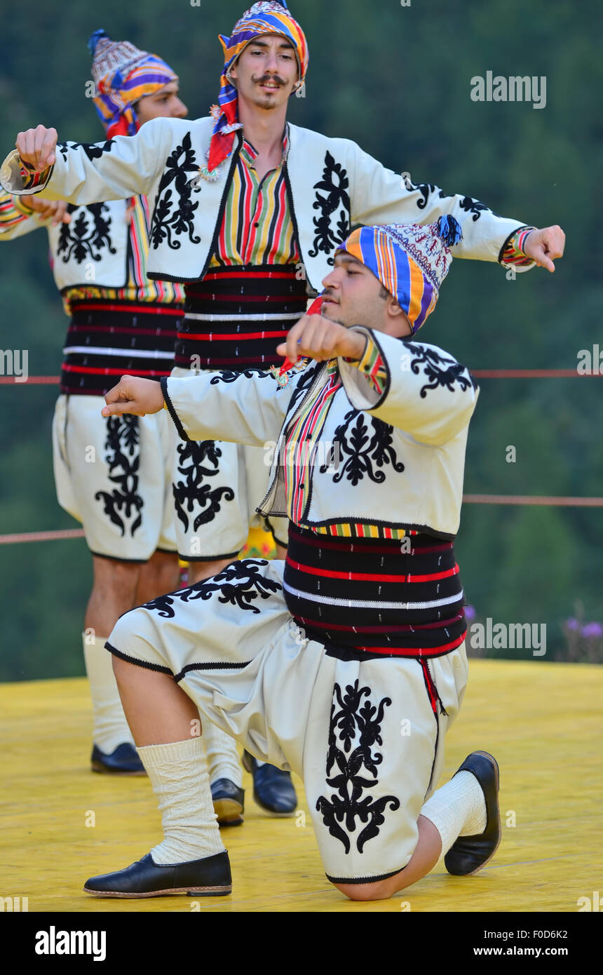 Turkish dancers from bozdaglar in hi-res stock photography and images ...