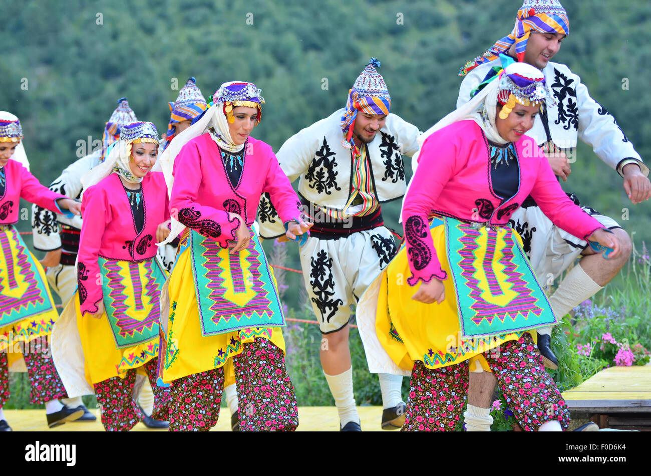 Turkish dancers from Bozdaglar in the CIME mountain culture Festival ...