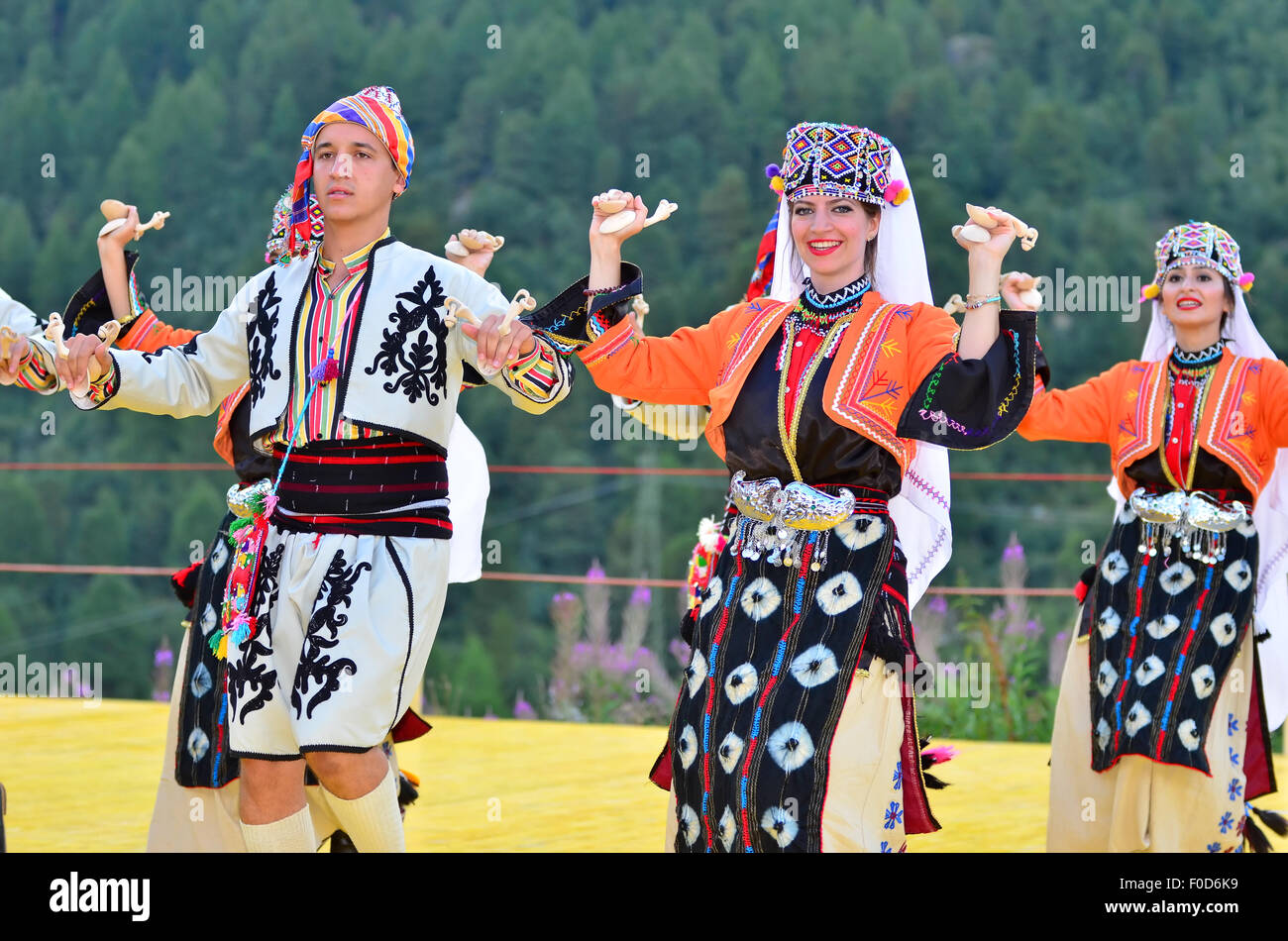 Turkish dancers from bozdaglar in hi-res stock photography and images ...