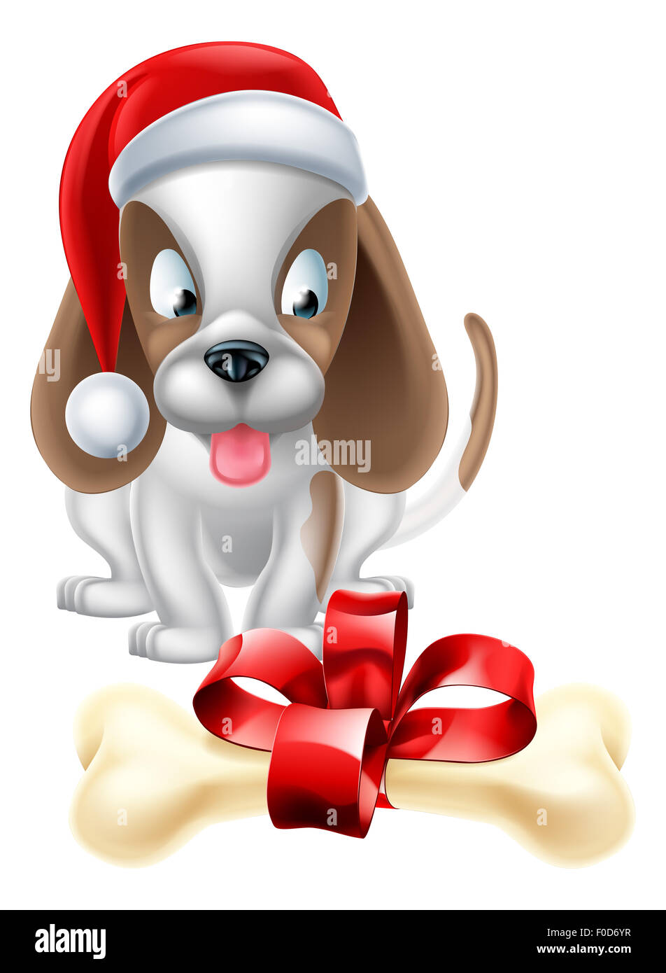 Christmas Dog Bone Clip Art
