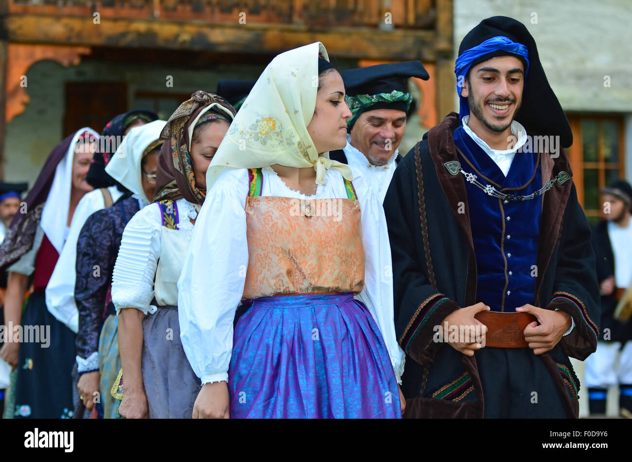 Women sardinian traditional dress hi-res stock photography and images ...