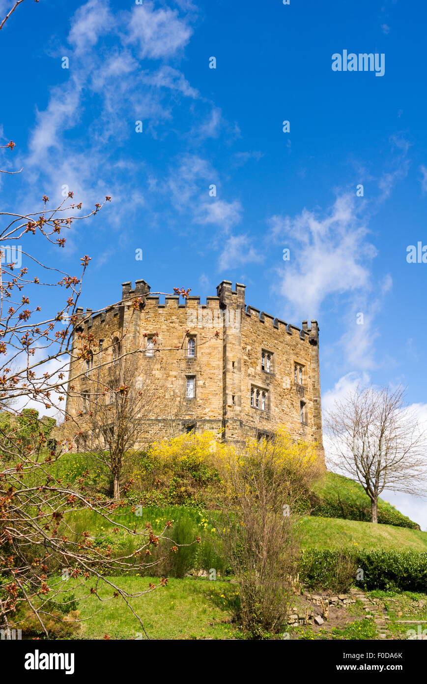 Durham Castle keep, Durham England Stock Photo - Alamy