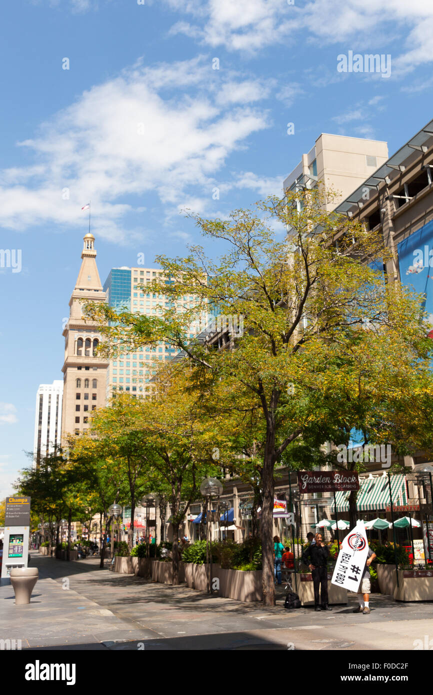 16th Street Mall Denver High Resolution Stock Photography and Images ...