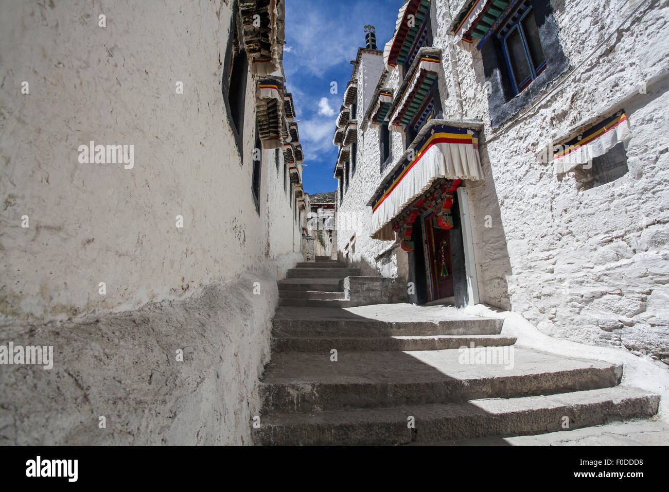 Drepung Monastery in Tibet, China Stock Photo - Alamy
