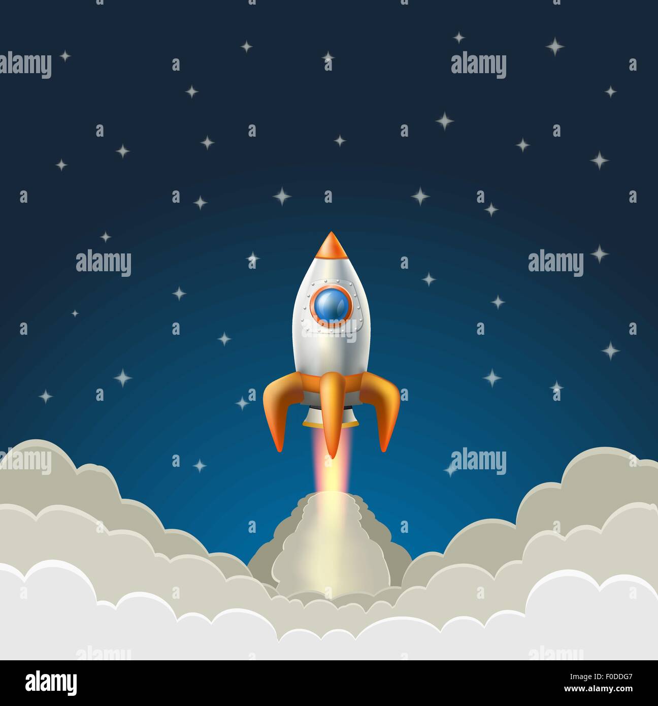 Rocket clipart hi-res stock photography and images - Alamy