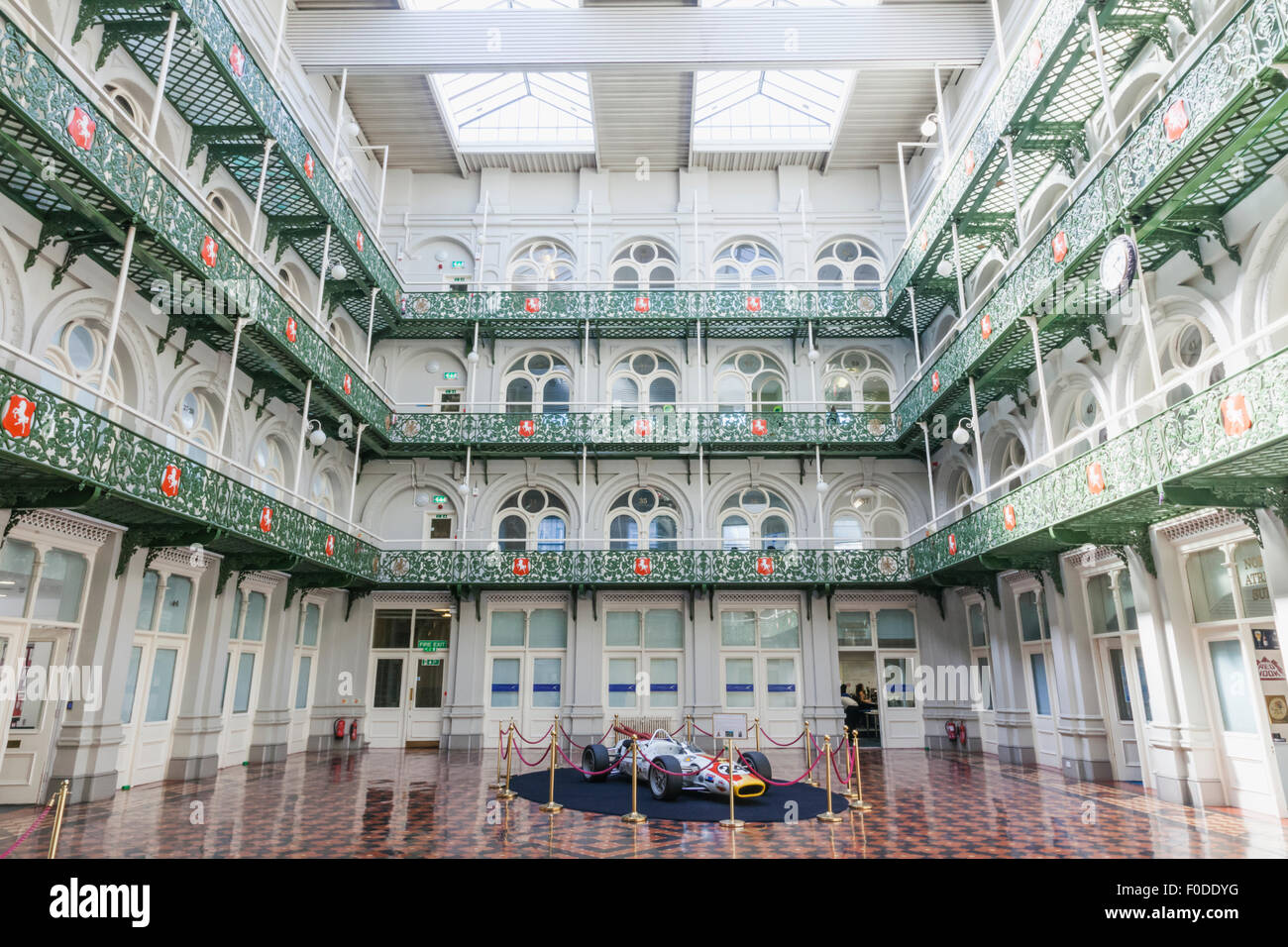 England, London, Southwark, The Hop Exchange Building, Interior View ...