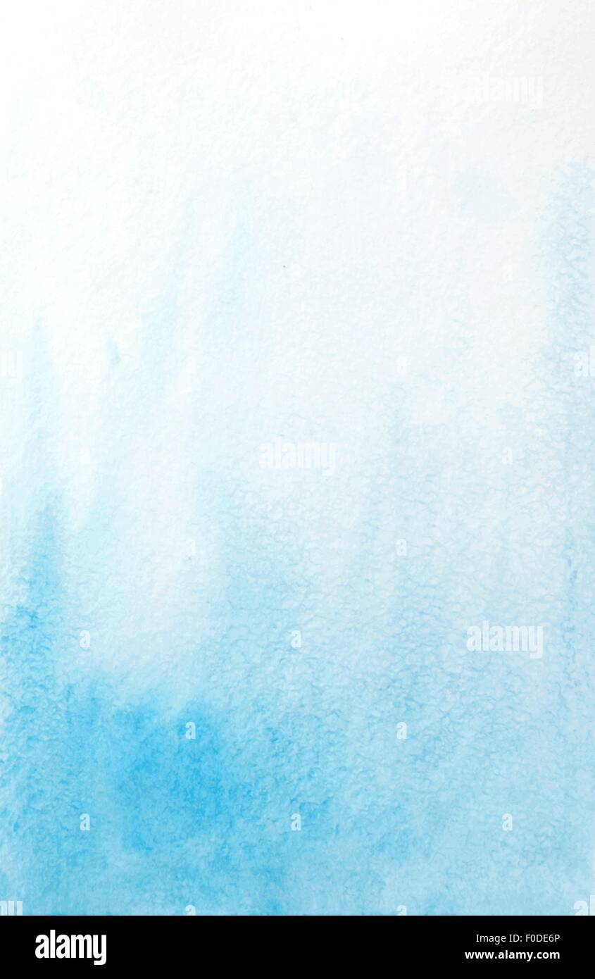abstract watercolor light blue background. vector illustration Stock ...