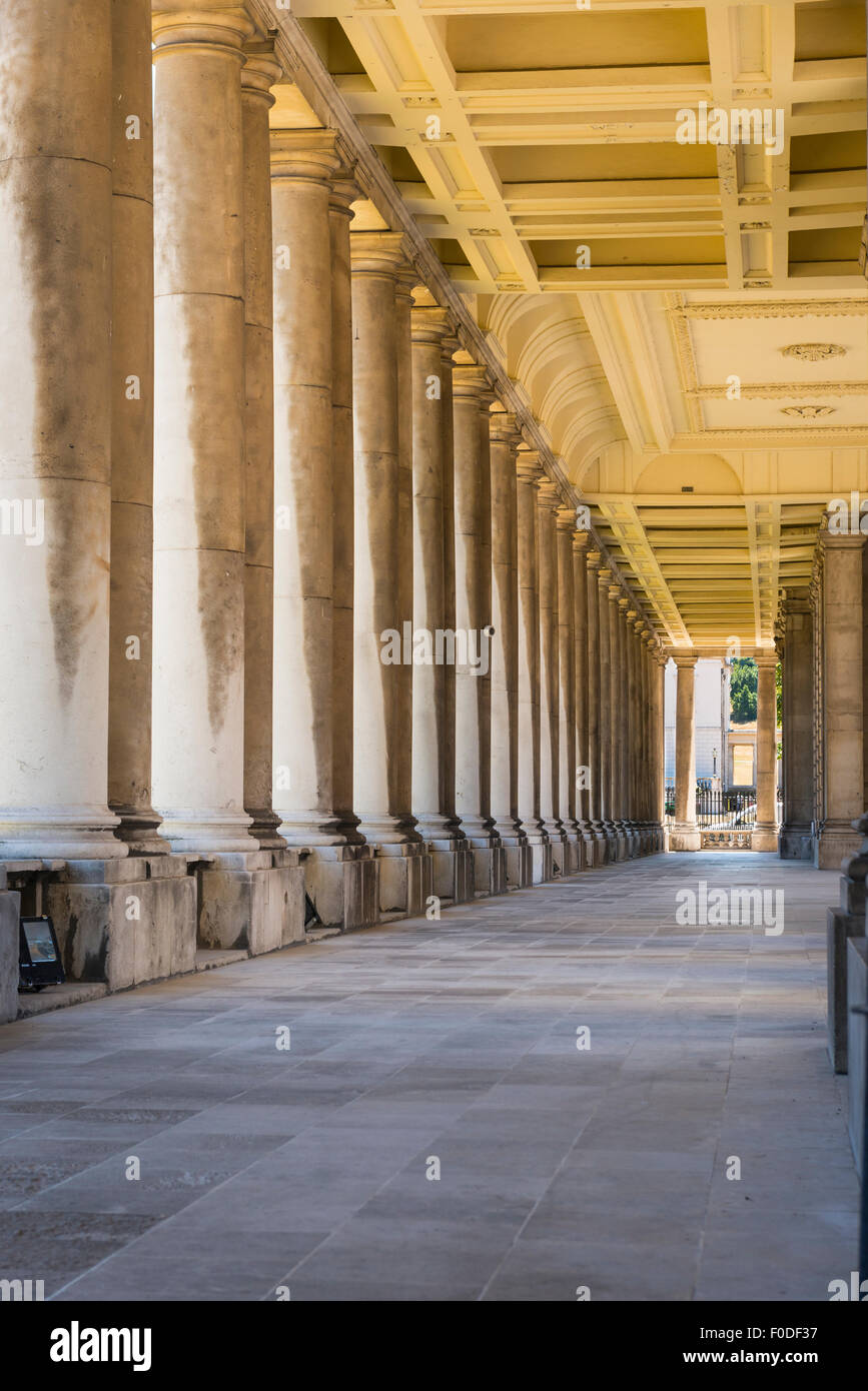 London Southbank Greenwich Maritime Royal Naval College neo classical ...