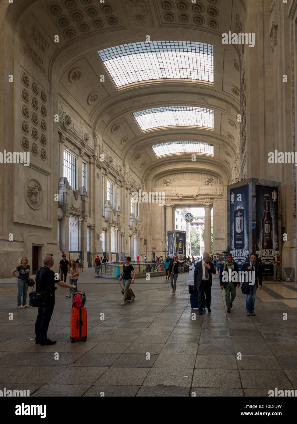 Milano centrale station interior hi-res stock photography and images ...