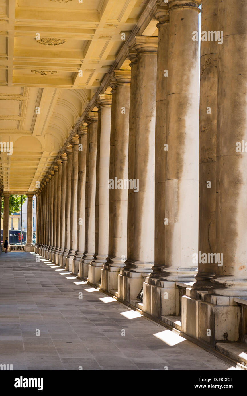 London Southbank Greenwich Maritime Royal Naval College neo classical ...