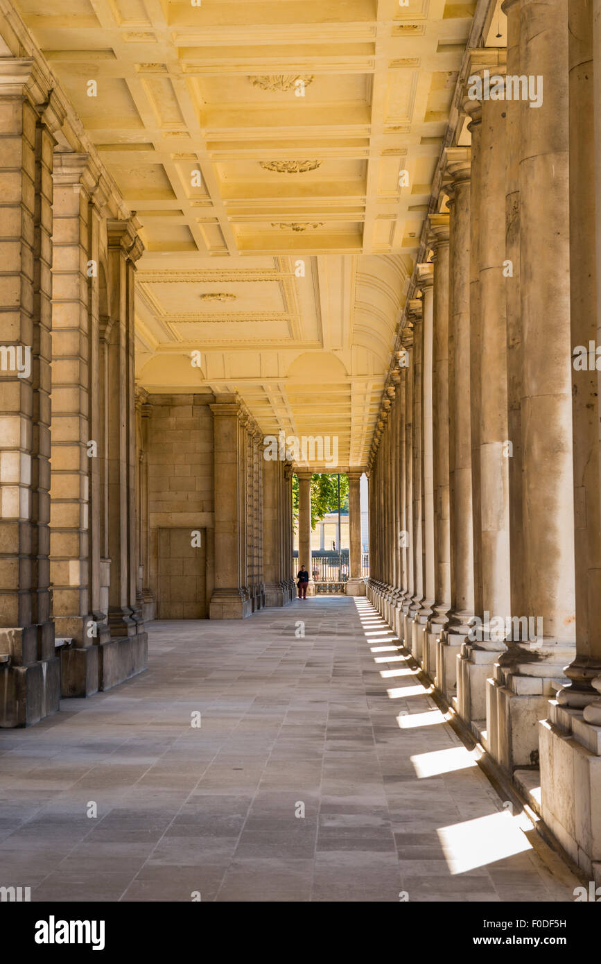 London Southbank Greenwich Maritime Royal Naval College neo classical ...