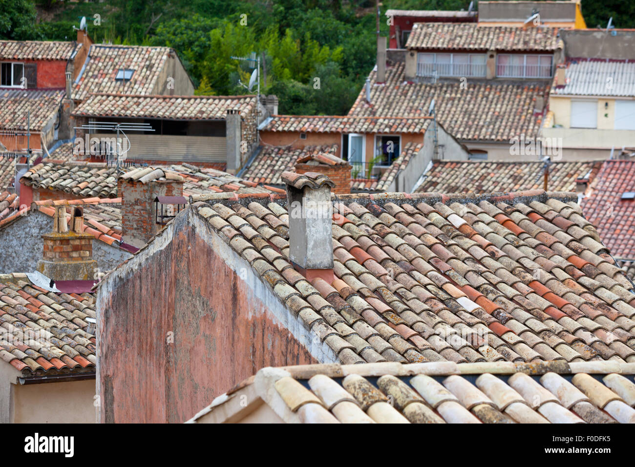 Small town view hi-res stock photography and images - Alamy