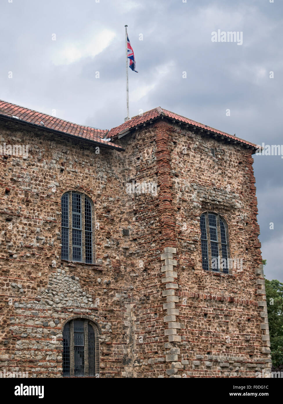 Colchester castle tower. Colchester. Essex. England. UK Stock Photo - Alamy