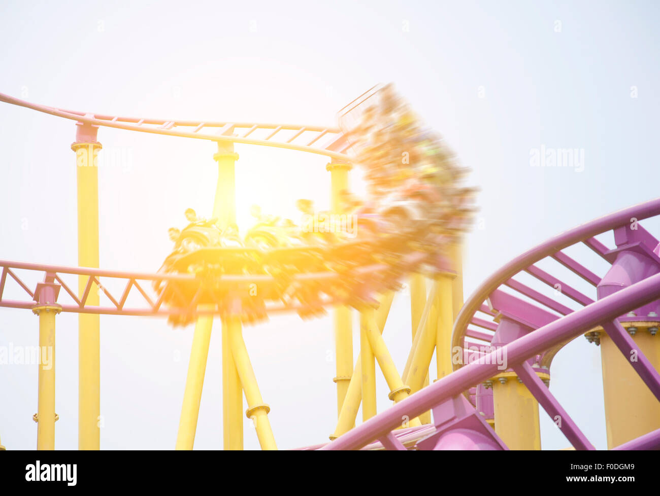 Rollercoaster sign hi-res stock photography and images - Alamy