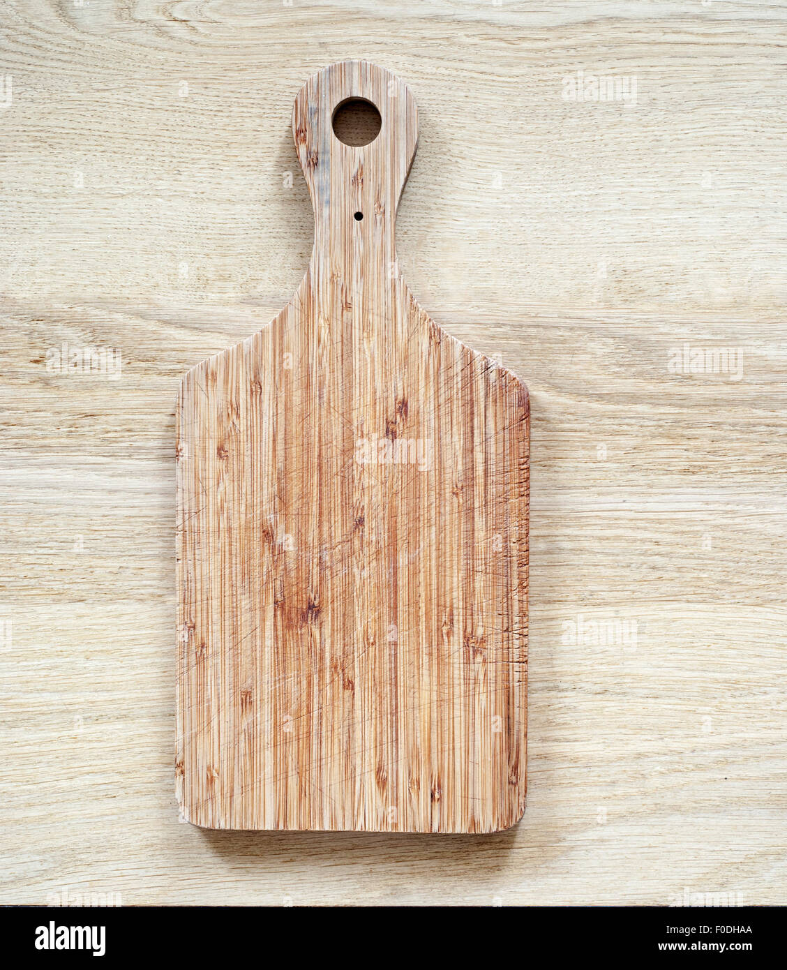 old wooden cutting board Stock Photo - Alamy