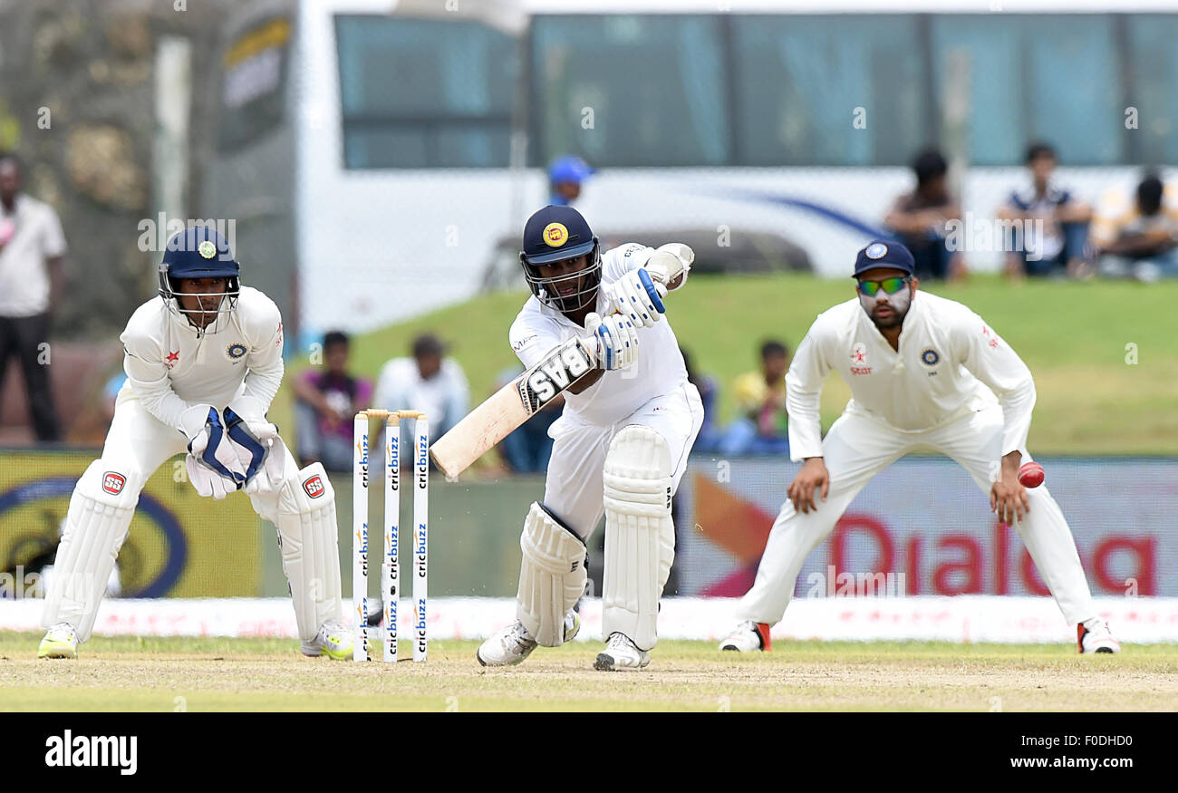 Colombo, Sri Lanka. 12th Aug, 2015. Players of Sri Lanka compete in the ...