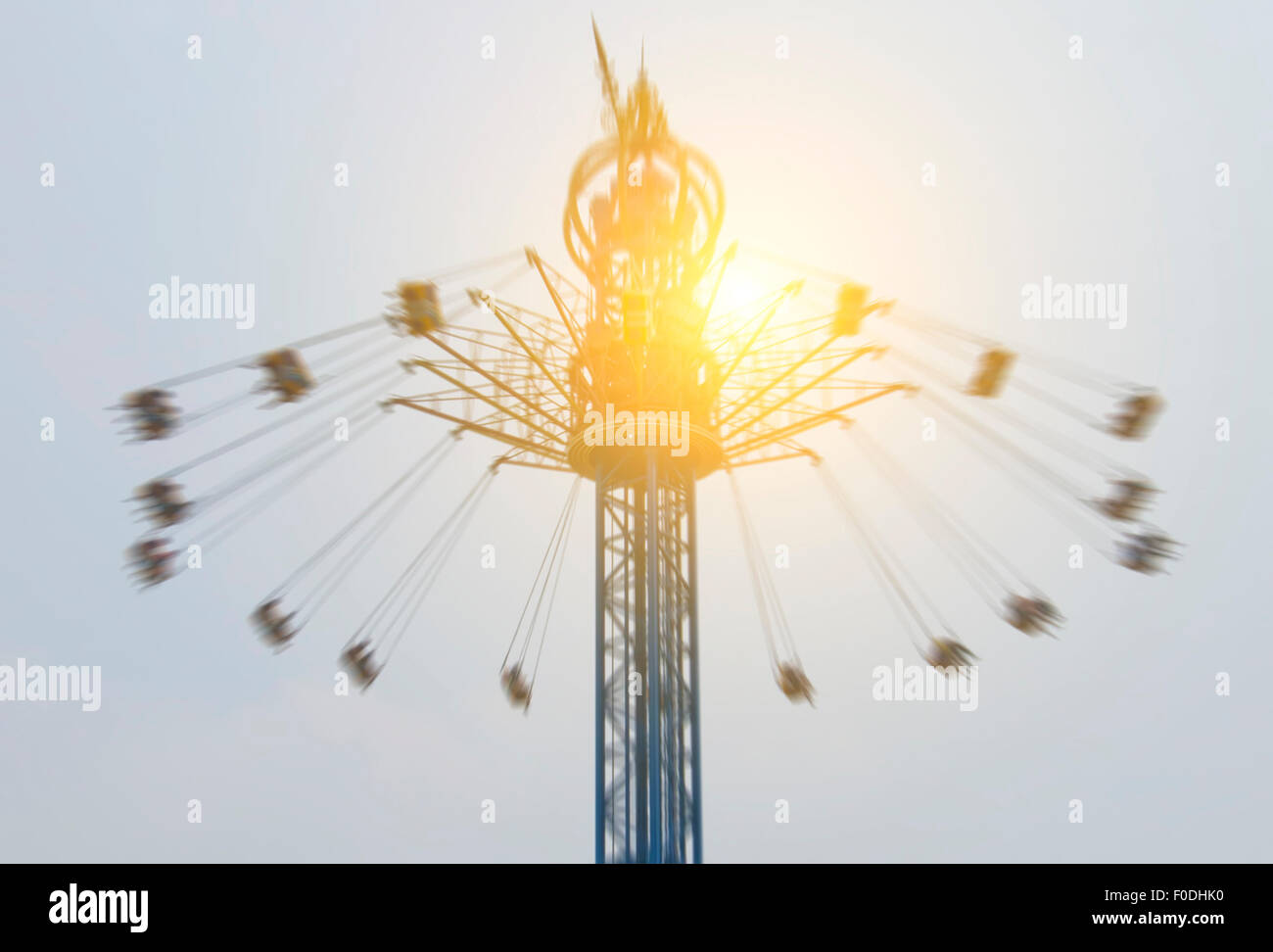 flying swing the theme park Stock Photo - Alamy