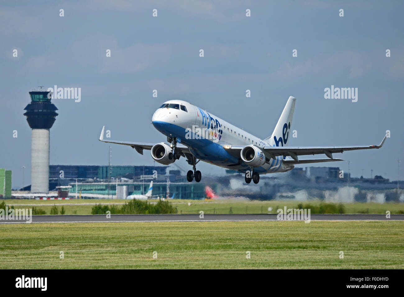 Embraer flybe departure hi-res stock photography and images - Alamy