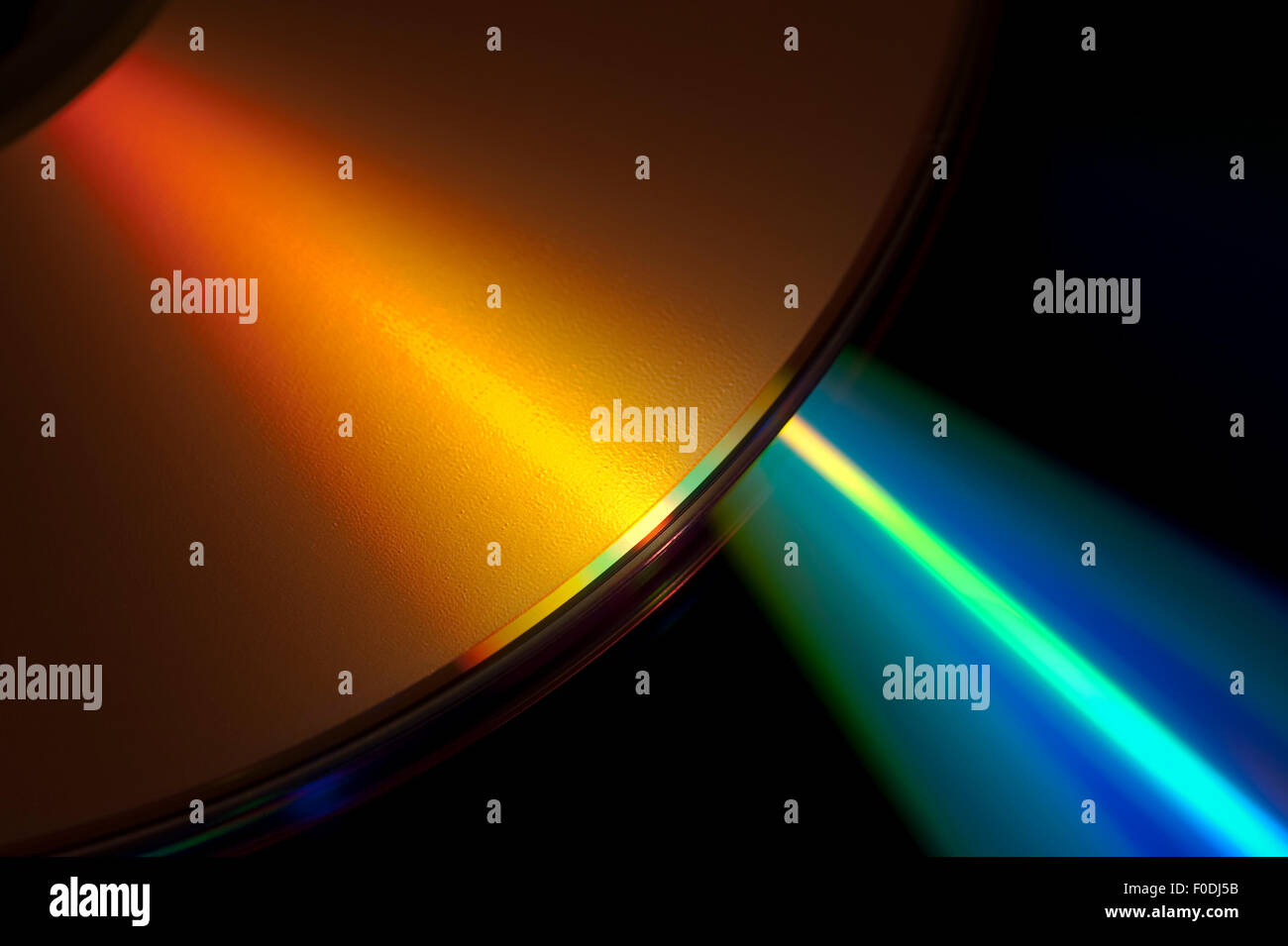 Laser on CD ROM Stock Photo - Alamy