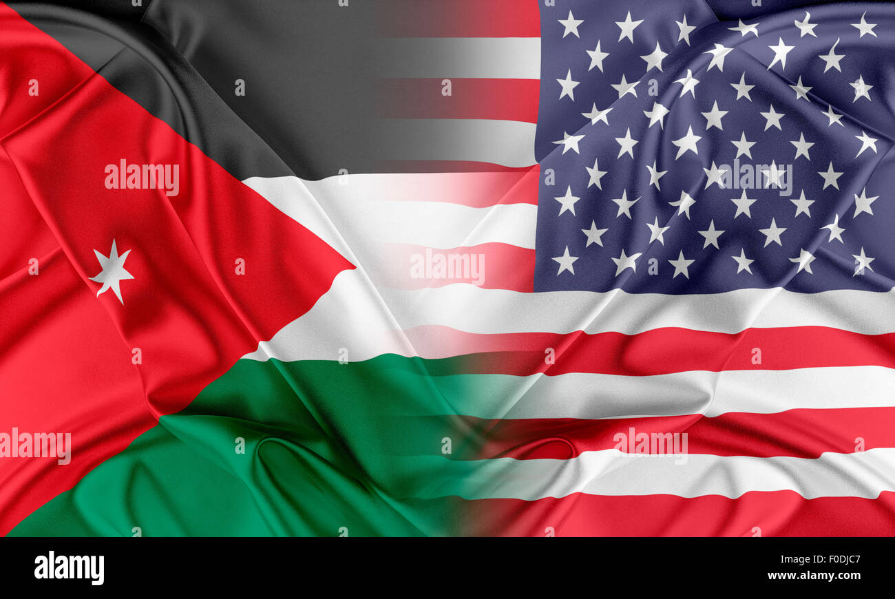 Jordan usa flag hi-res stock photography and images - Alamy