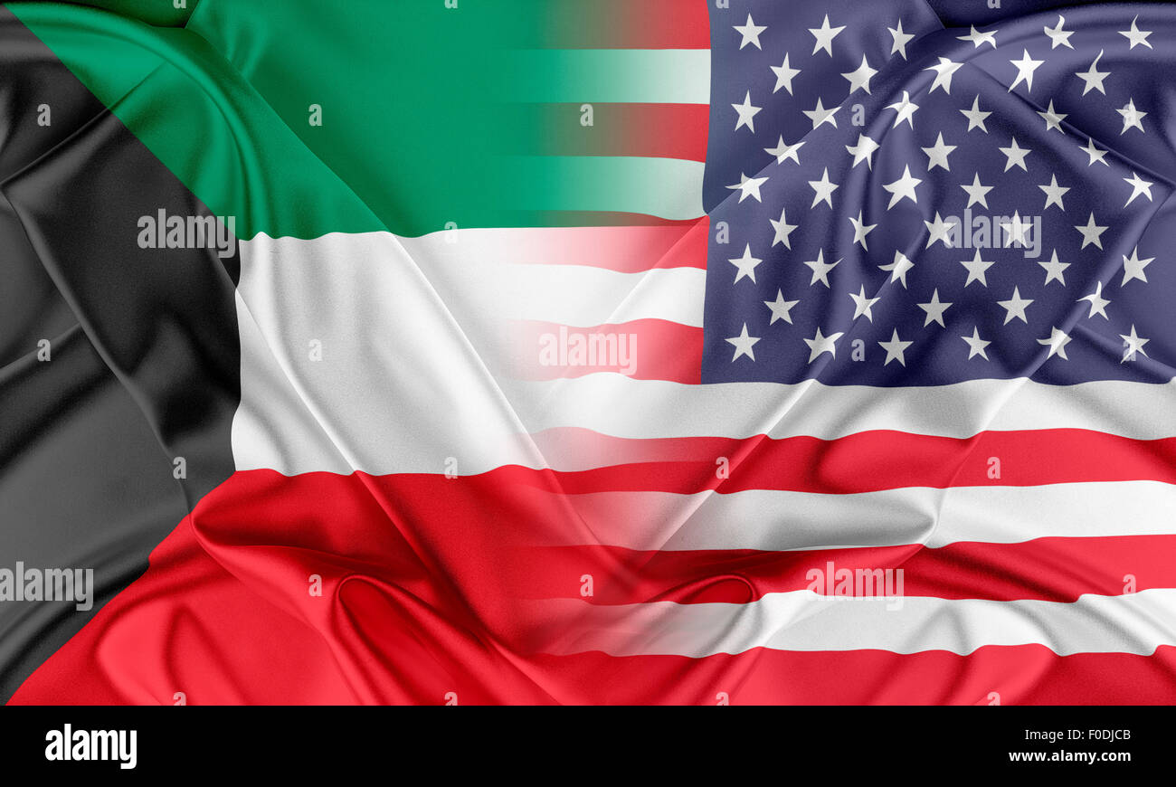 USA and Kuwait Stock Photo - Alamy