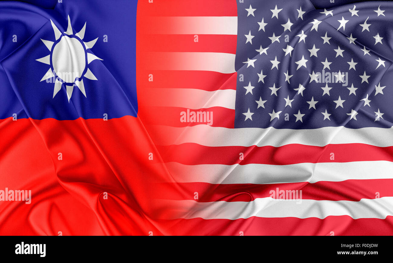 Flag Of Taiwan Waving High Resolution Stock Photography and Images - Alamy