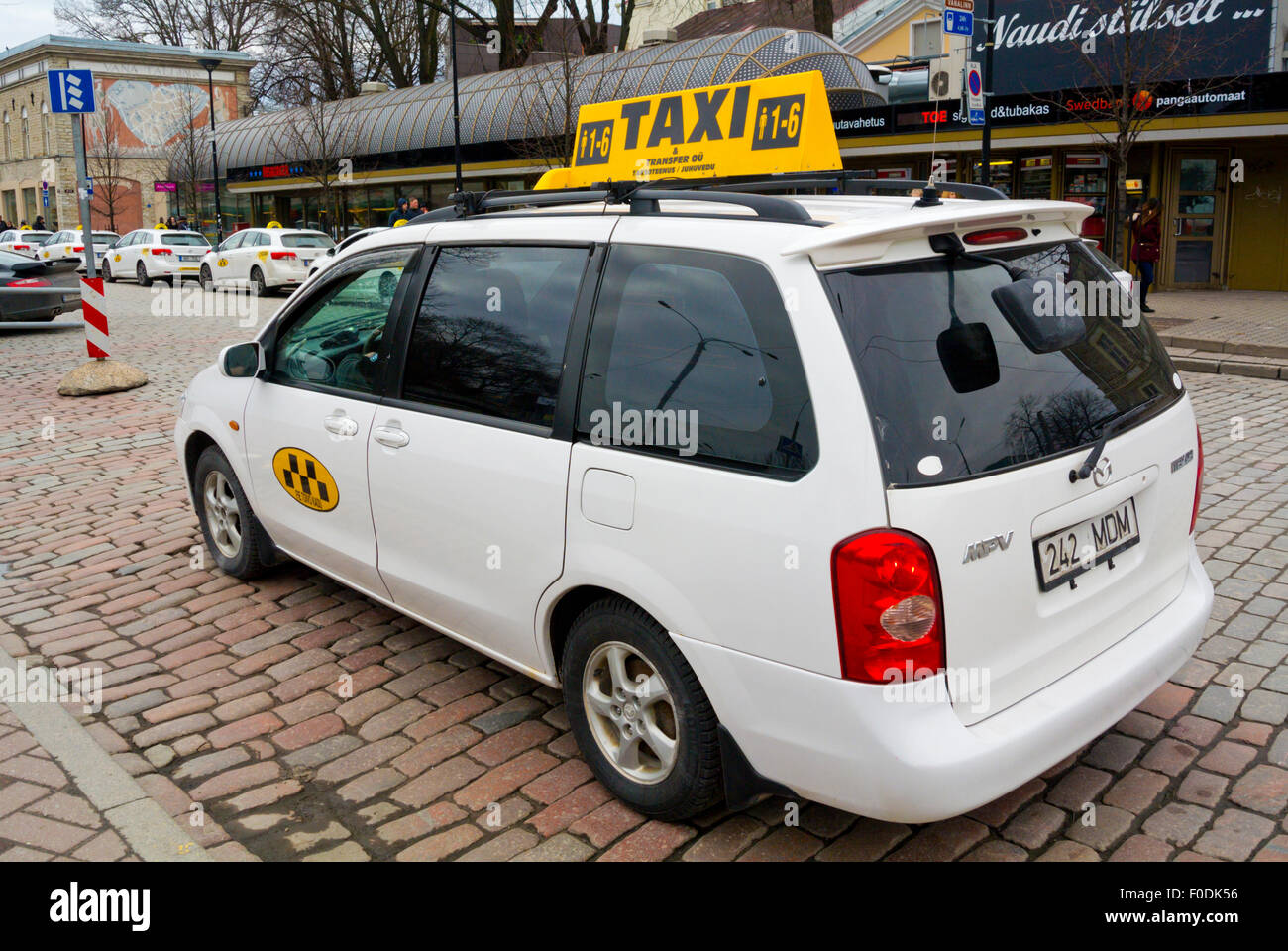 Estonia tallinn taxi hi-res stock photography and images - Alamy